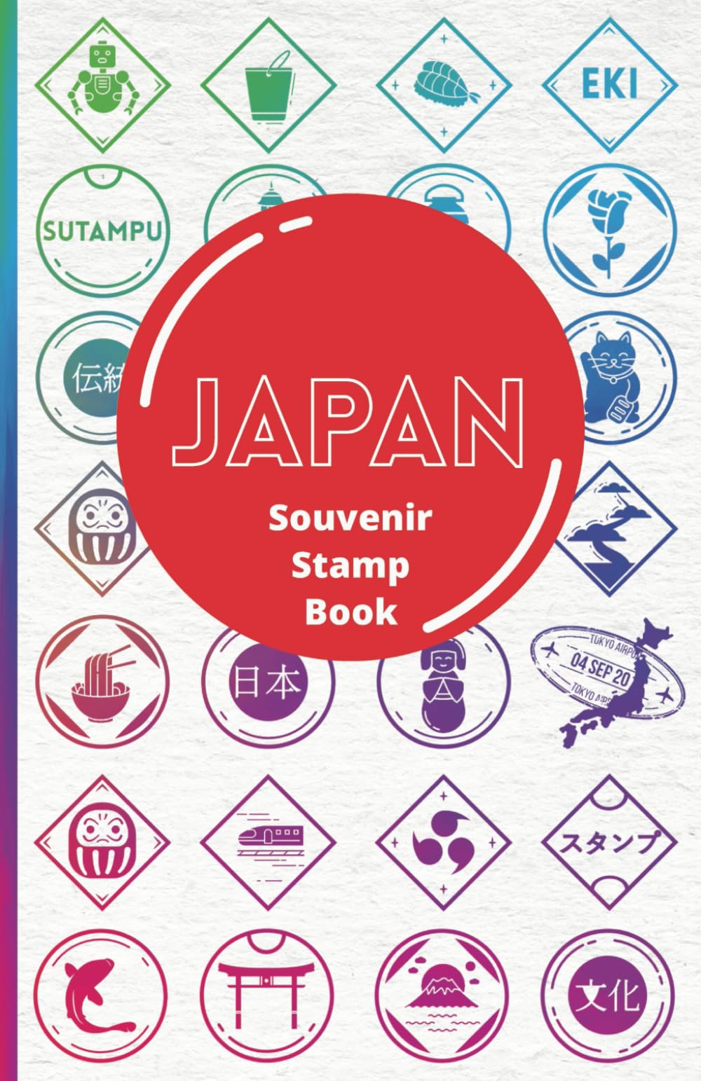 Amazon | Japan Souvenir Stamp Book: Eki Stamp Collection | Hollidays ...