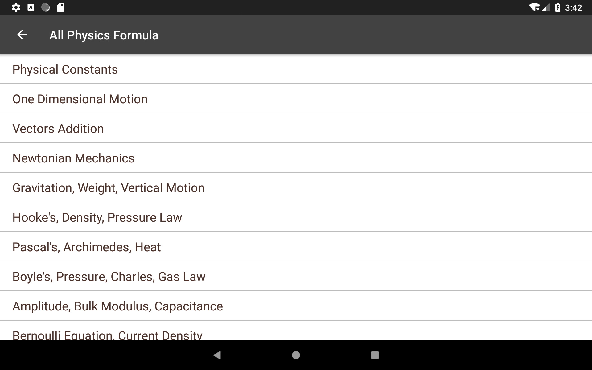 All in One Formula - App on Amazon Appstore