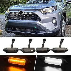 Front grille Lights Compatible with Toyota RAV4 Grille Lights 2019 2020 ...
