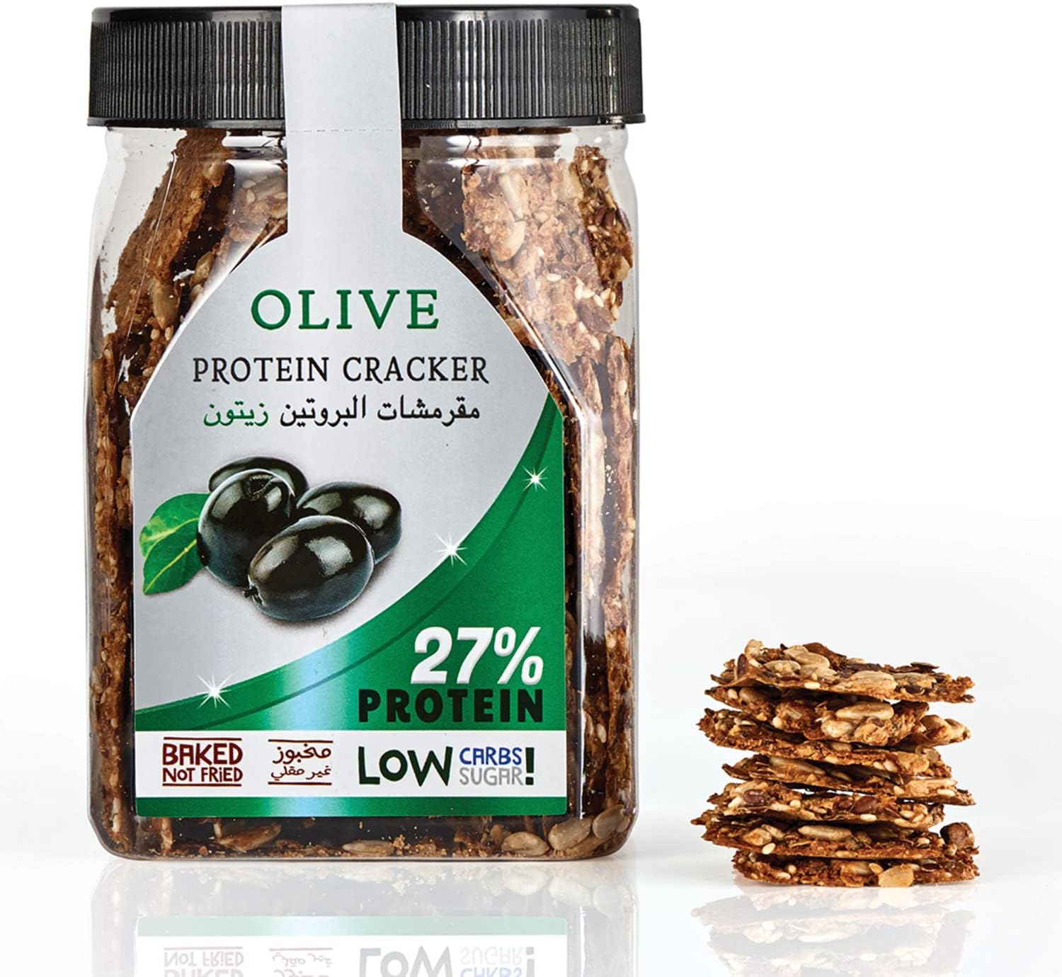Modern Bakery Olive Protein Cracker 200g : Amazon.ae: Grocery