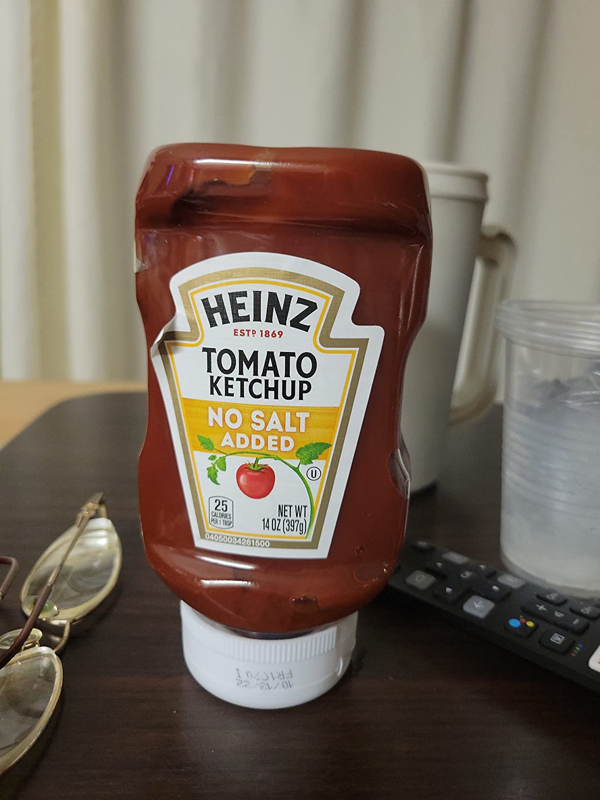 Amazon.com : Heinz Ketchup No Salt - 14 Ounce - 2 Pack : Heinz No Salt ...