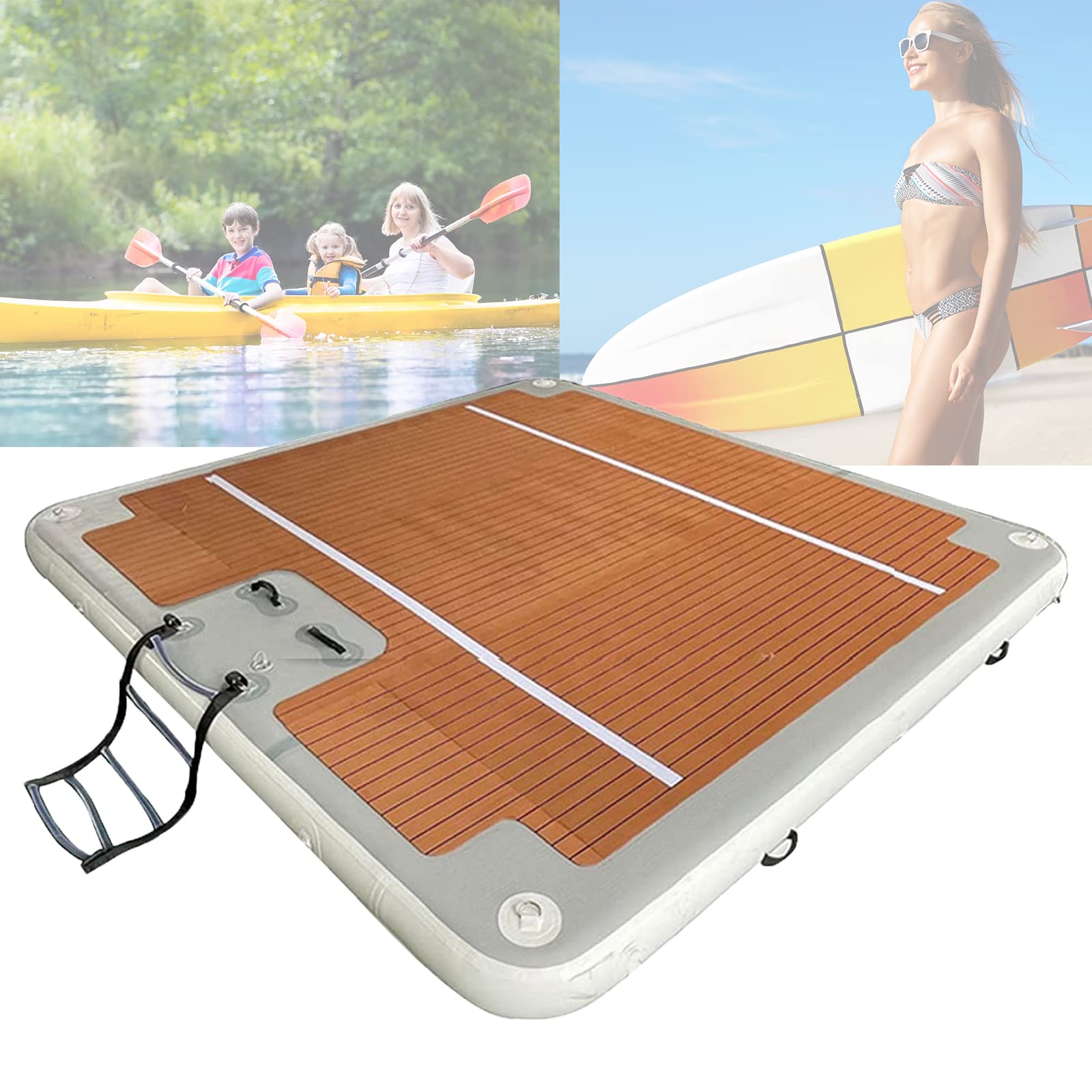 Inflatable Floating Dock Platform Inflatable Dock Platform With ...