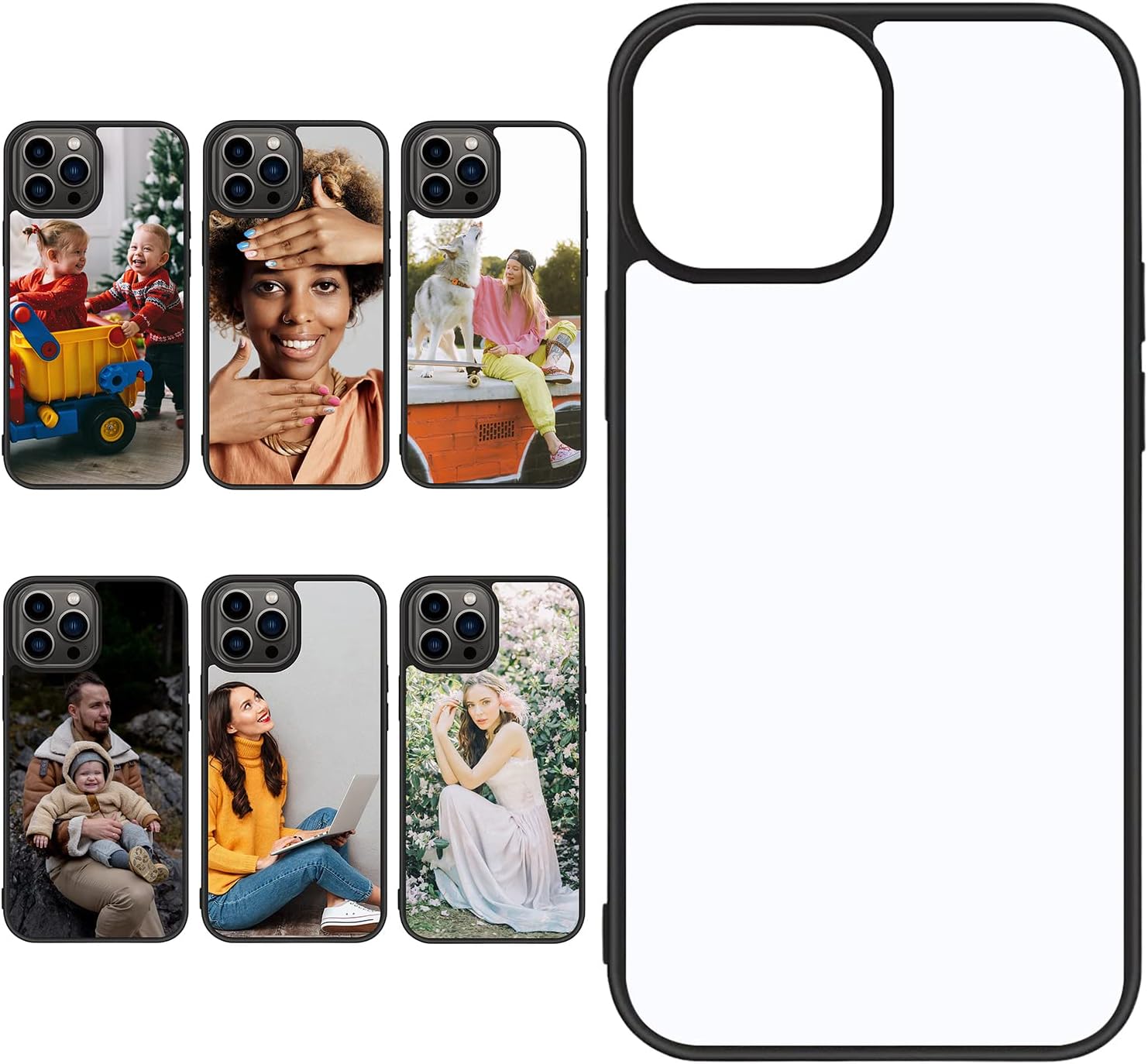 Amazon.com: ORJ 5PCS Sublimation Blanks Phone Case for iPhone 14 Pro 6. ...