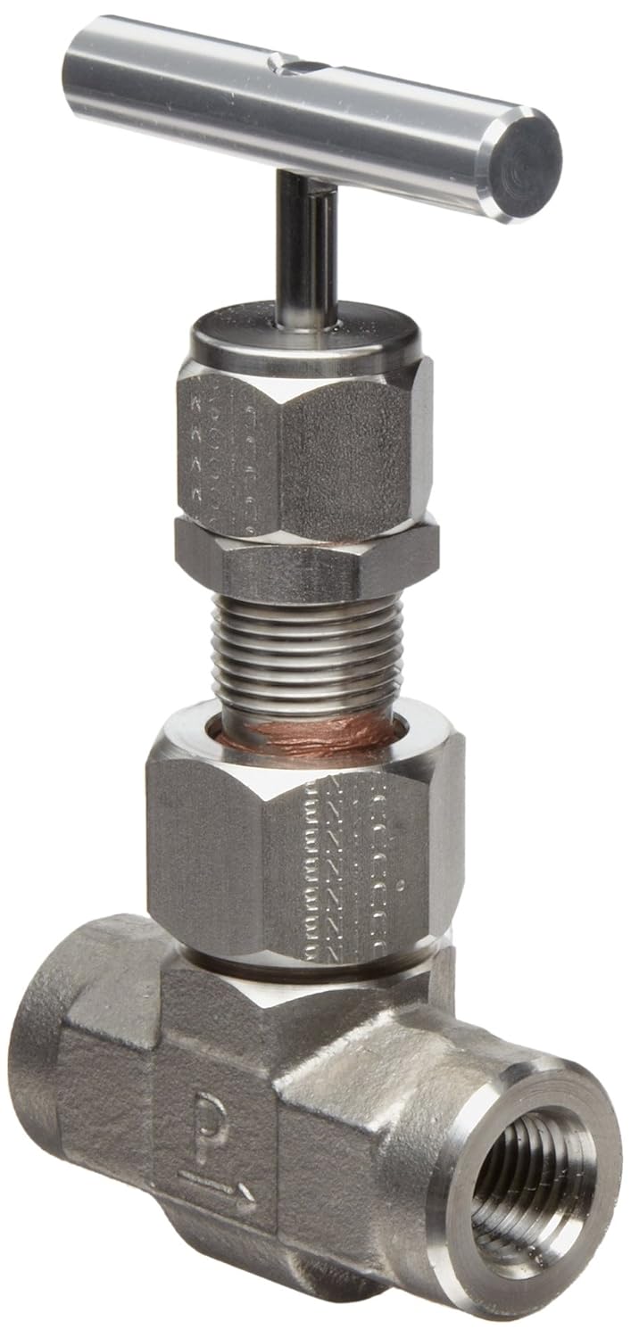 Parker U Series Stainless Steel 316 High Temperature Needle Valve ...