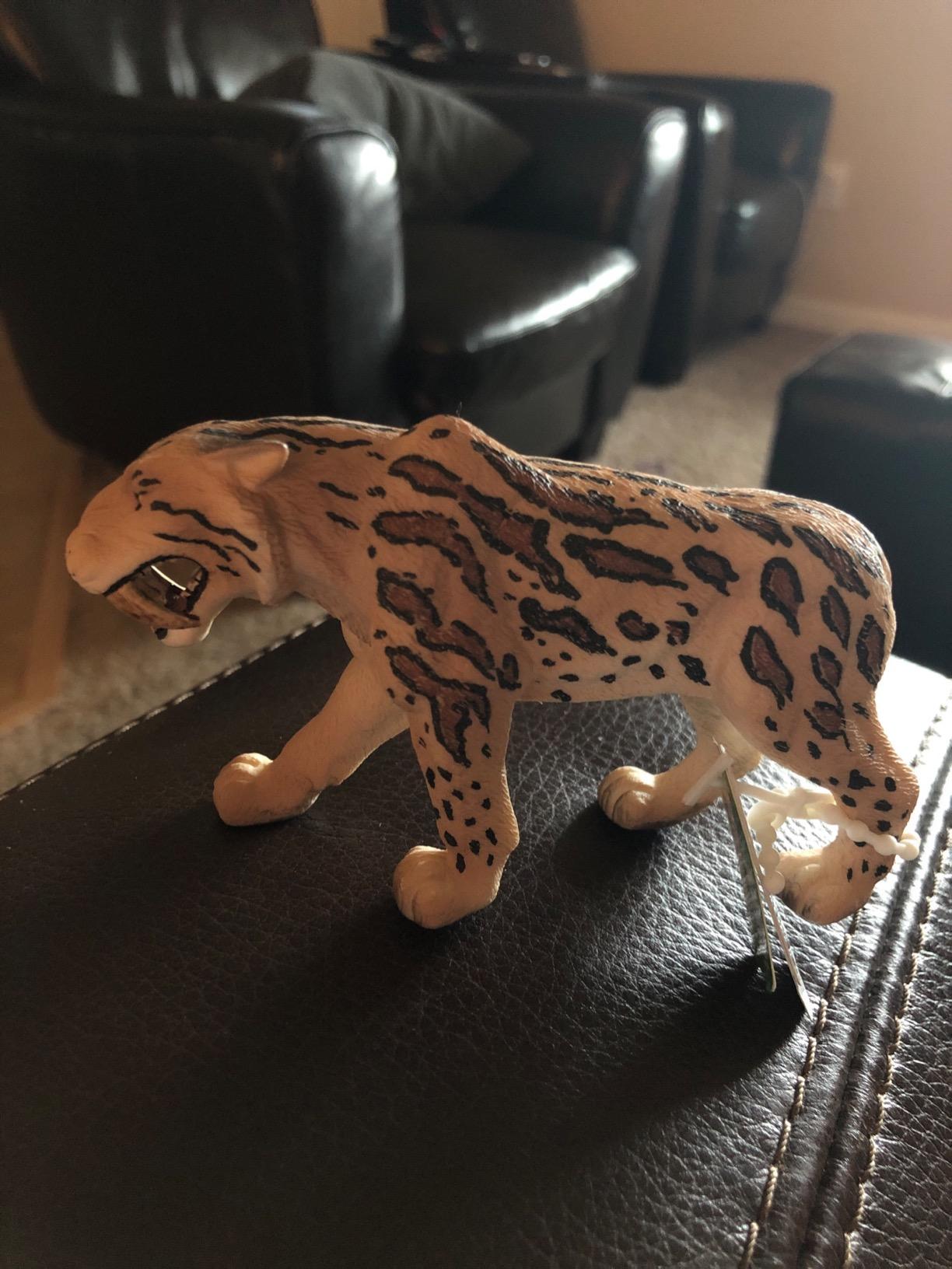 Amazon.com: MOJO Smilodon (Sabre Tooth Tiger) Realistic Prehistoric Toy ...