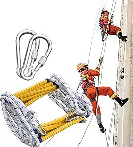 Amazon.co.jp: Emergency Evacuation Ladder Fire Retardant Safety Rope ...