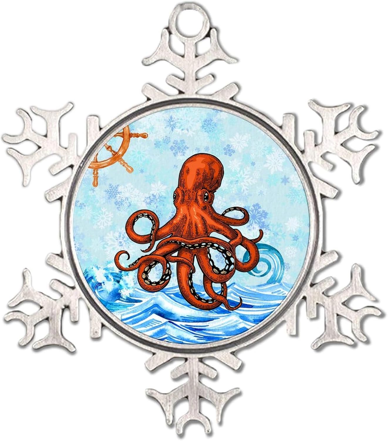 Amazon.com: Ocean Beach - Adornos de temática náutica de pulpo, copos ...