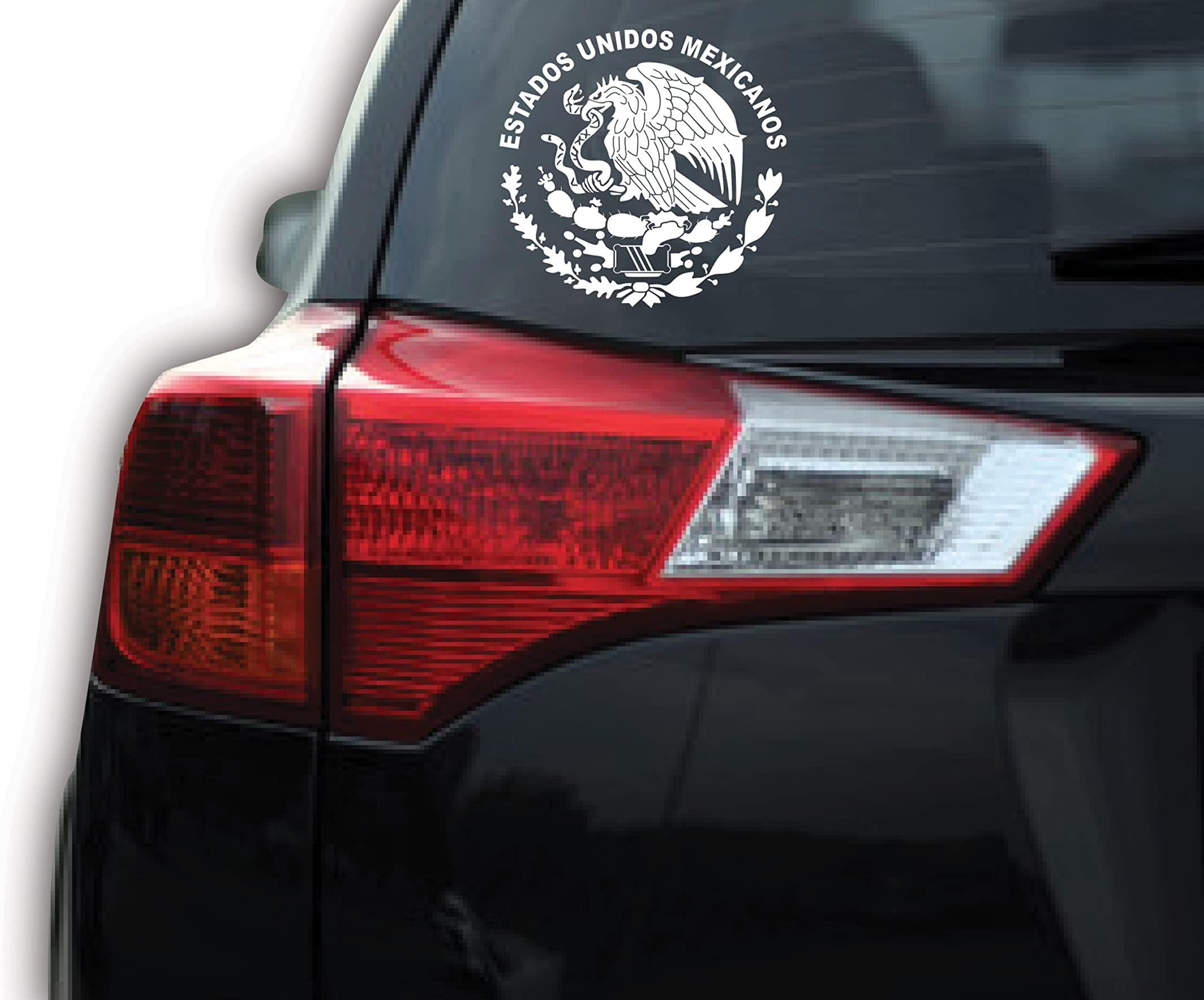 Amazon.com - Escudo Mexican Flag Decal Eagle Aguila Car Window Vinyl ...