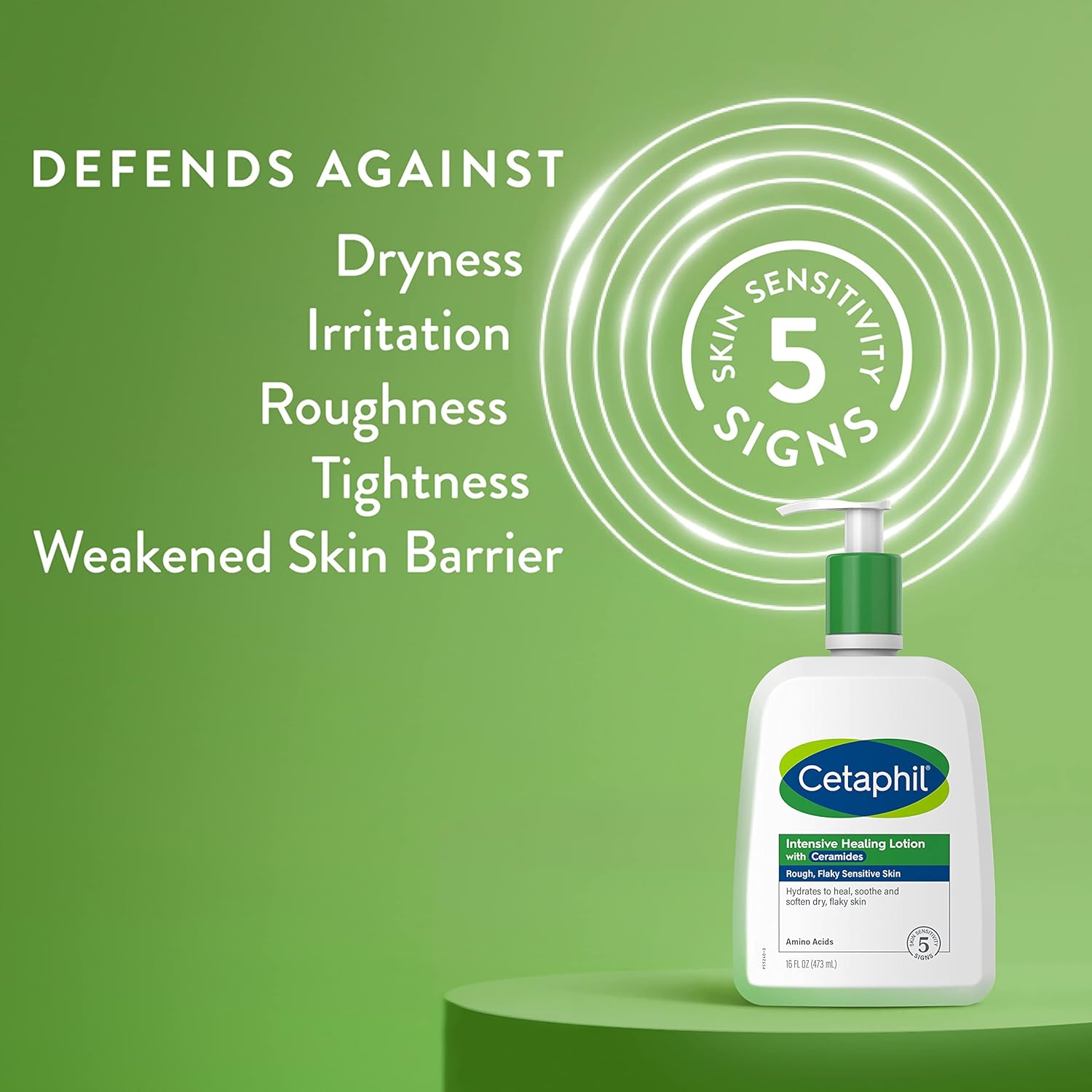 Buy CETAPHIL Intensive Healing Lotion with Ceramides 16 oz For Dry ...