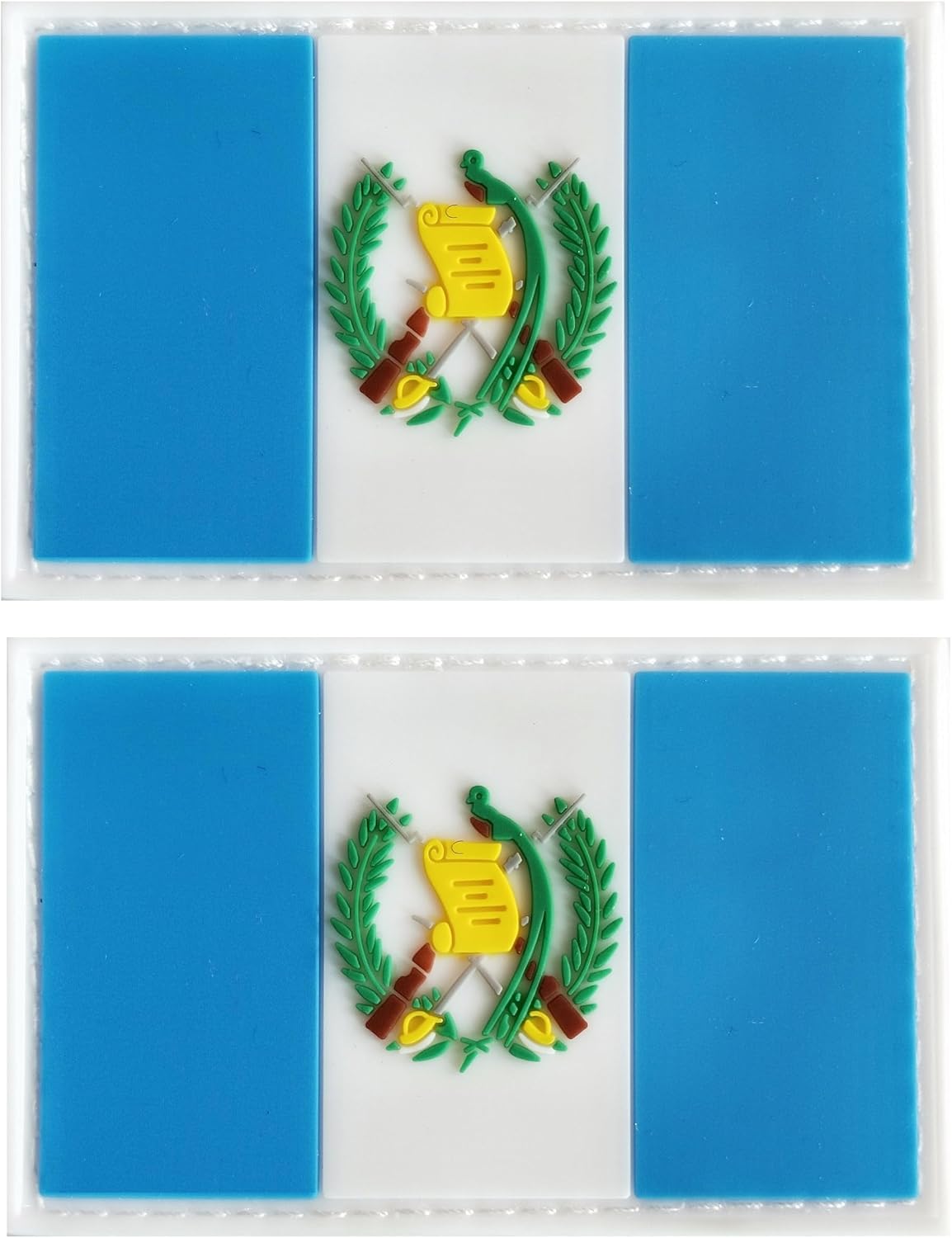 Amazon.com: Guatemala Flag Patch Guatemala PVC Rubber Hook & Loop ...