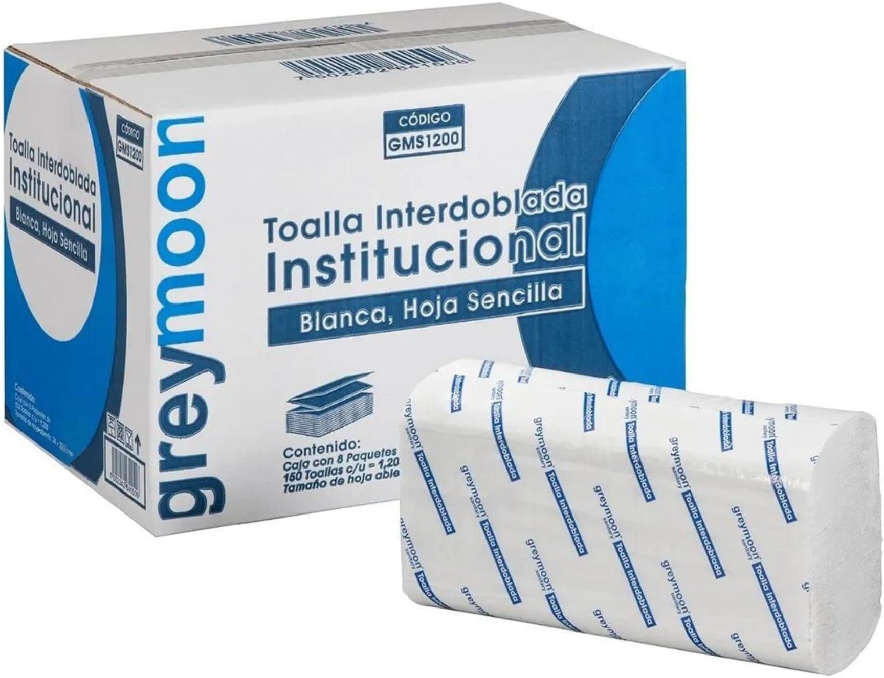 Toalla Interdoblada Dalitas Tipo Sanitas c/20 Paquetes de 100 Piezas ...