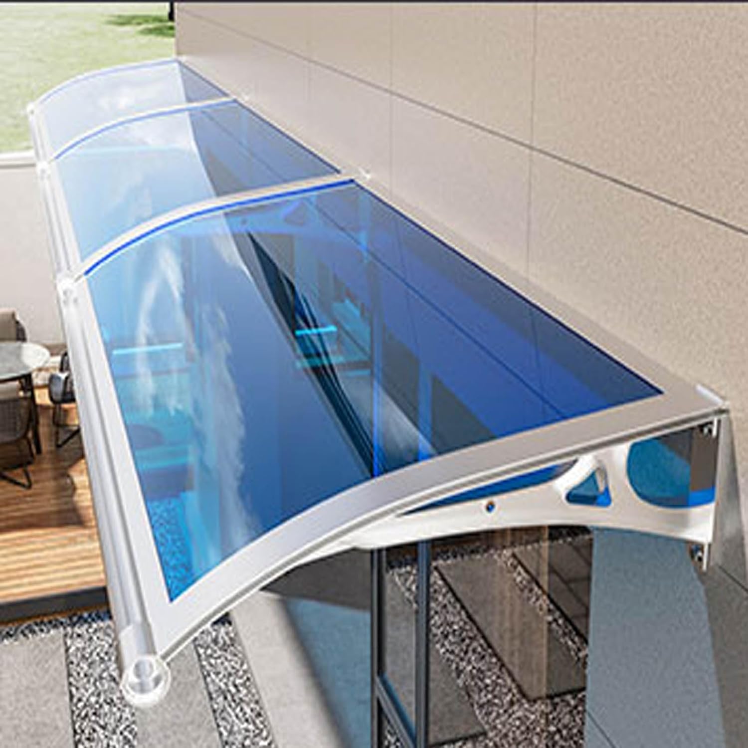 Outdoor Canopies Front Door Rain Protector Shade Window Awning Door ...