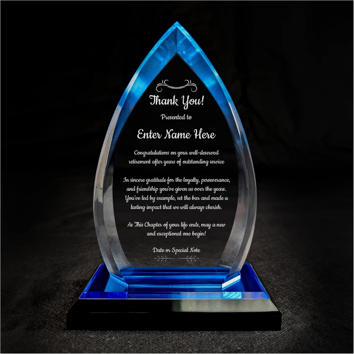 Amazon.com: Personalized Acrylic Retirement Gifts For Men and Women ...