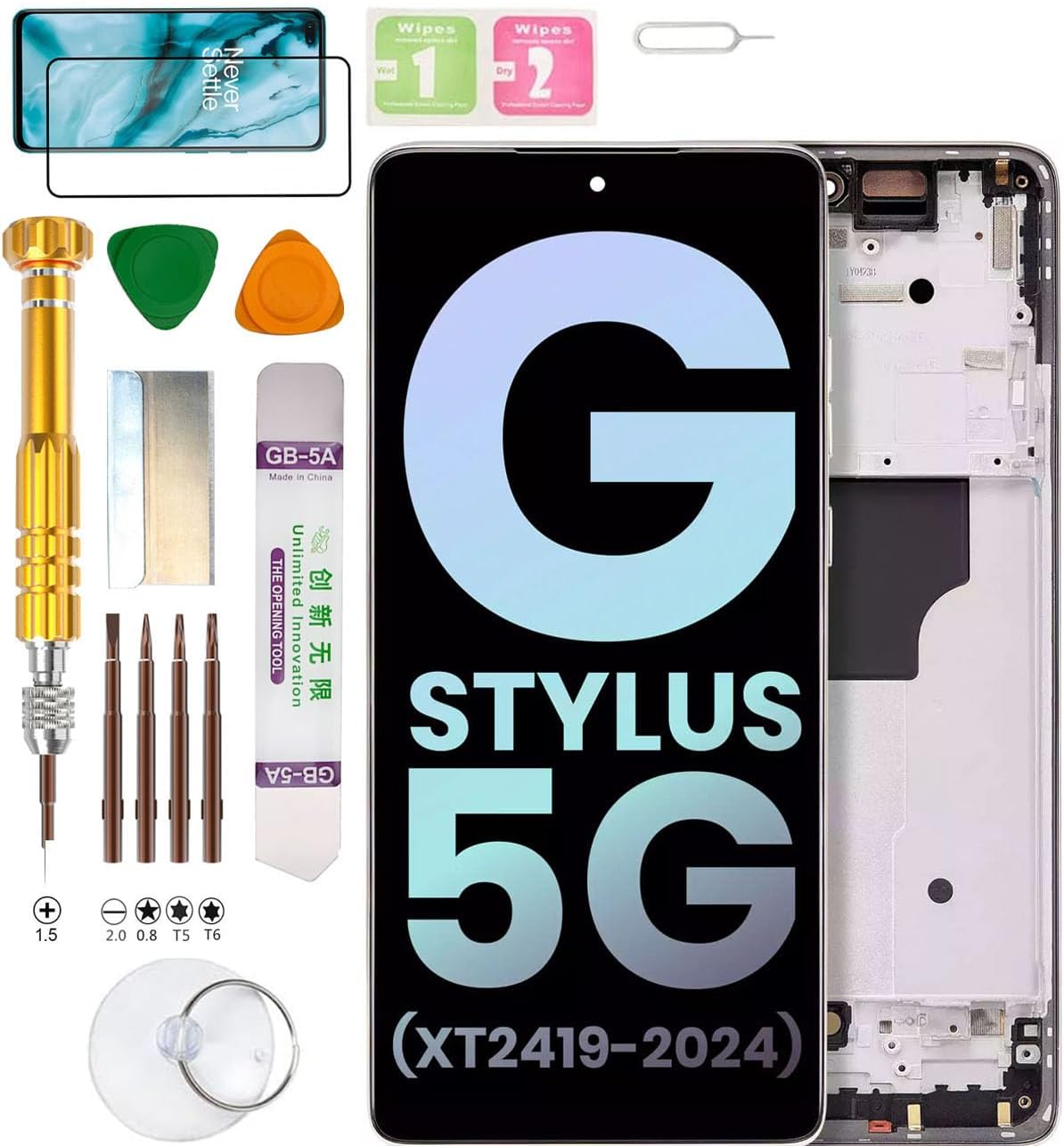 Amazon.com: (OLED/with Fingerprint) LCD Display Assembly for Motorola ...