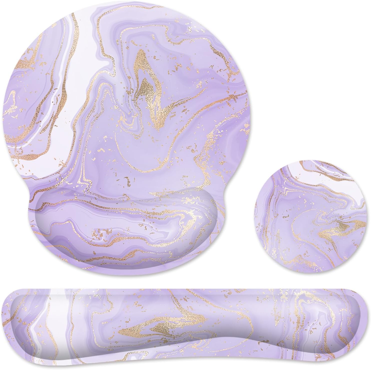 Amazon.com : Ergonomic Mouse Pad with Wrist Rest and Keyboard Wrist ...