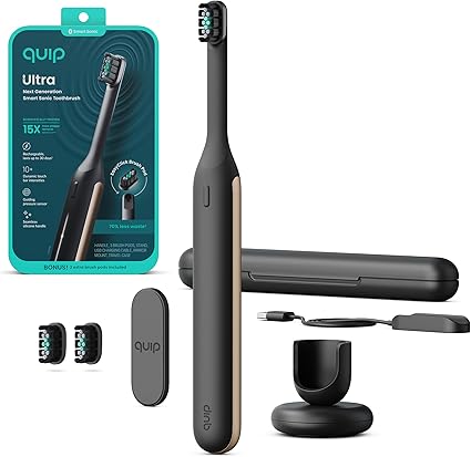 Amazon.com: Quip Ultra Next Generation Smart Toothbrush - Timed ...