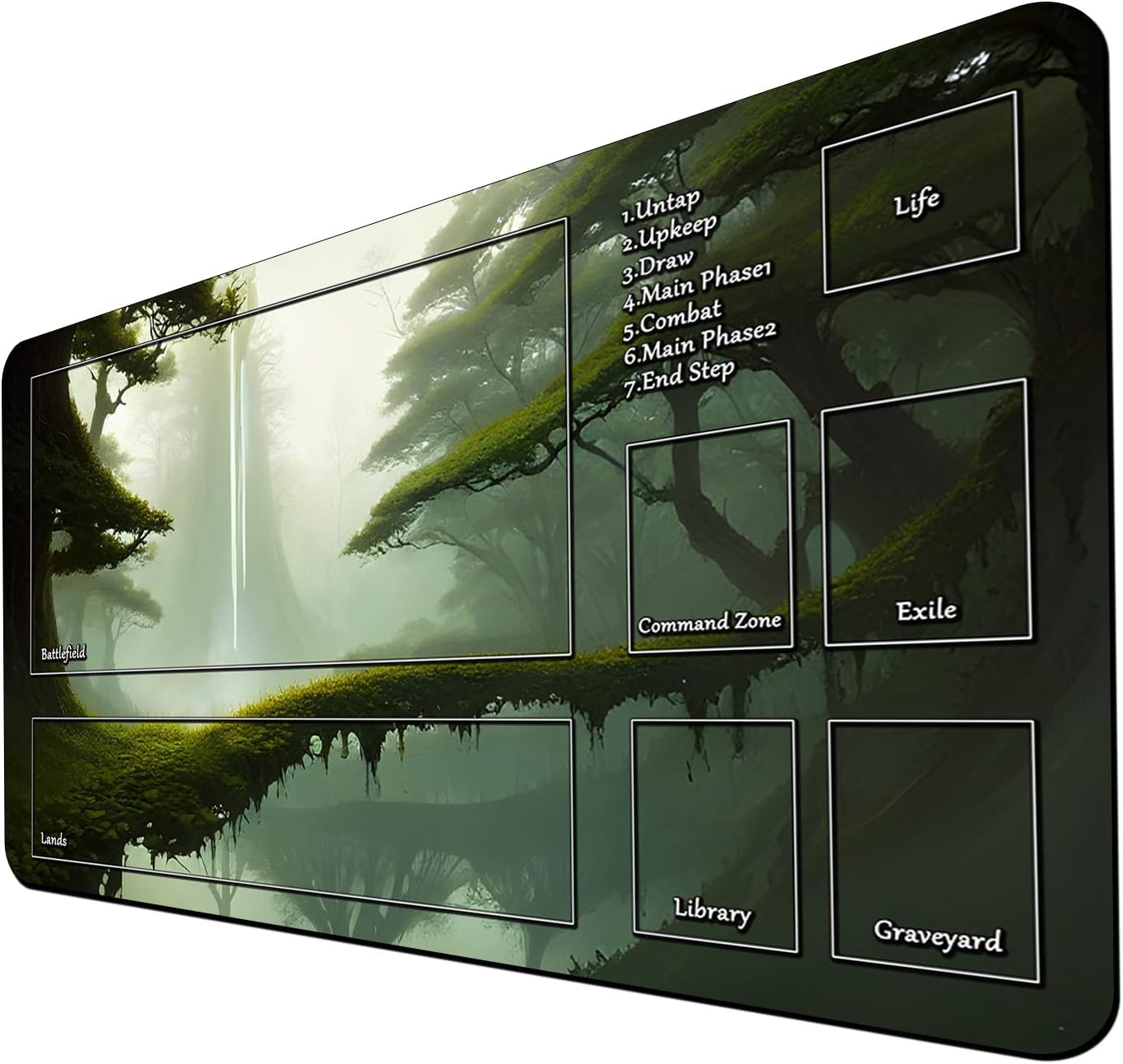 Amazon.com: MTG Game Playmat, TCG Play Mat for MTG TCG 24 x 14 inches ...
