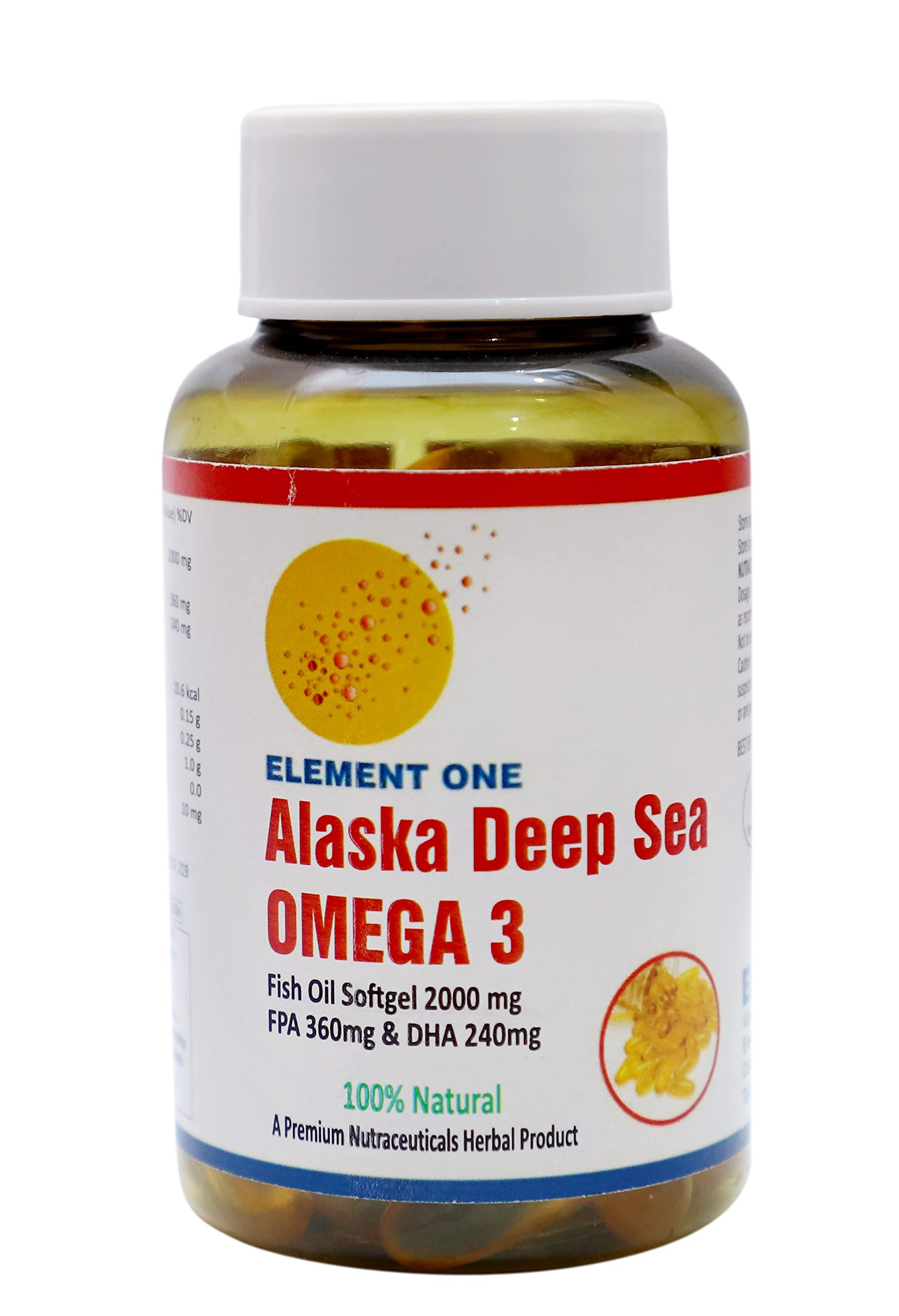 Alaska Sea Deep Sea Fish Triple Strength Omega3 For Men | Desertcart KSA