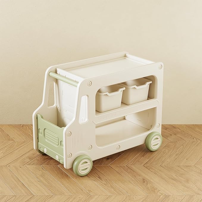 Amazon.com: Deer COCO Toy Organizers And Storage For Kids, 2 Layers Toy ...