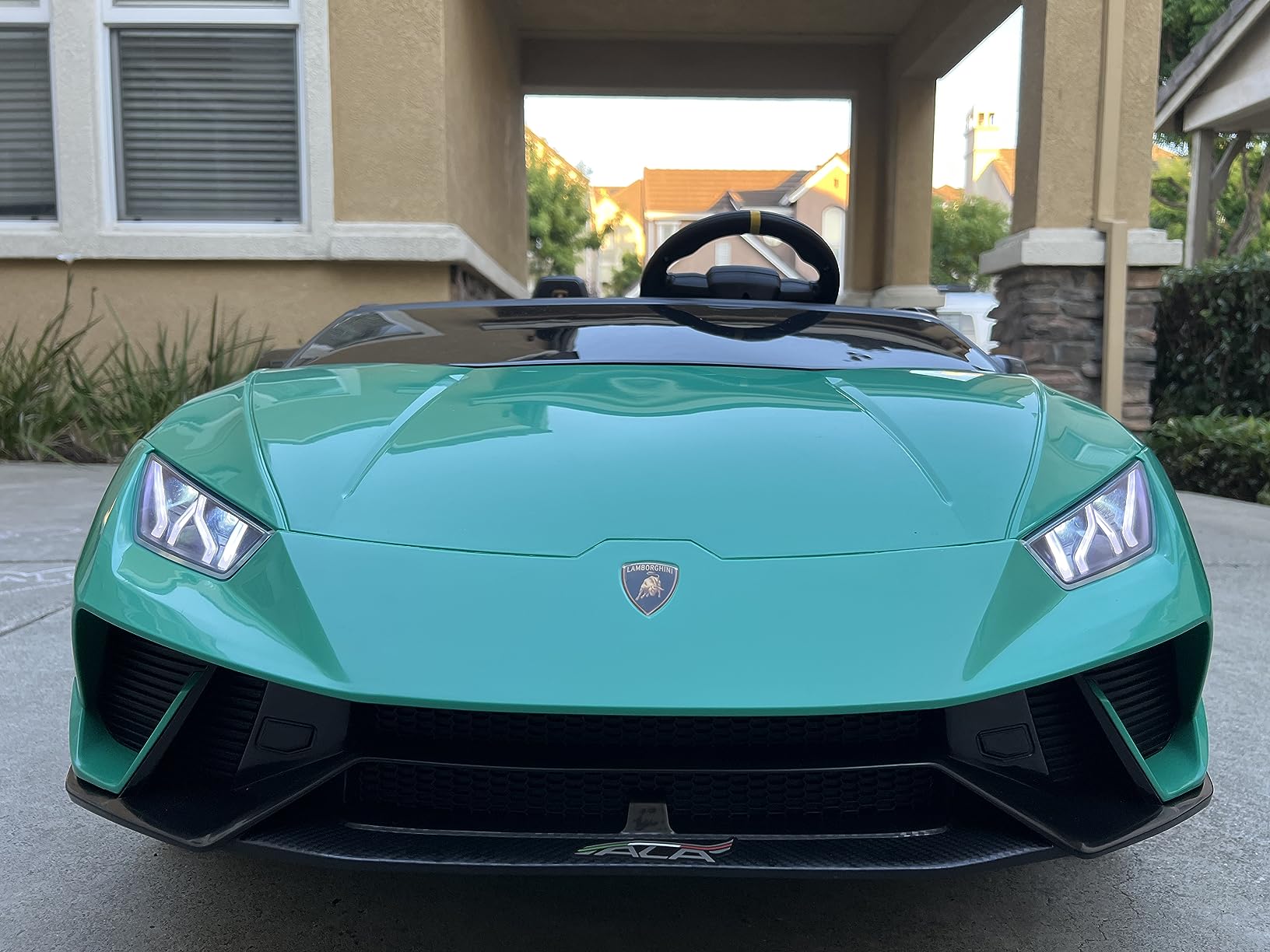 $11/mo - Finance ELEMARA 2 Seater Ride on Car, XL Lamborghini Car for ...