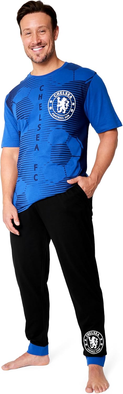 Chelsea F.C. Mens Pyjamas Set Nightwear T-Shirt and Australia | Ubuy