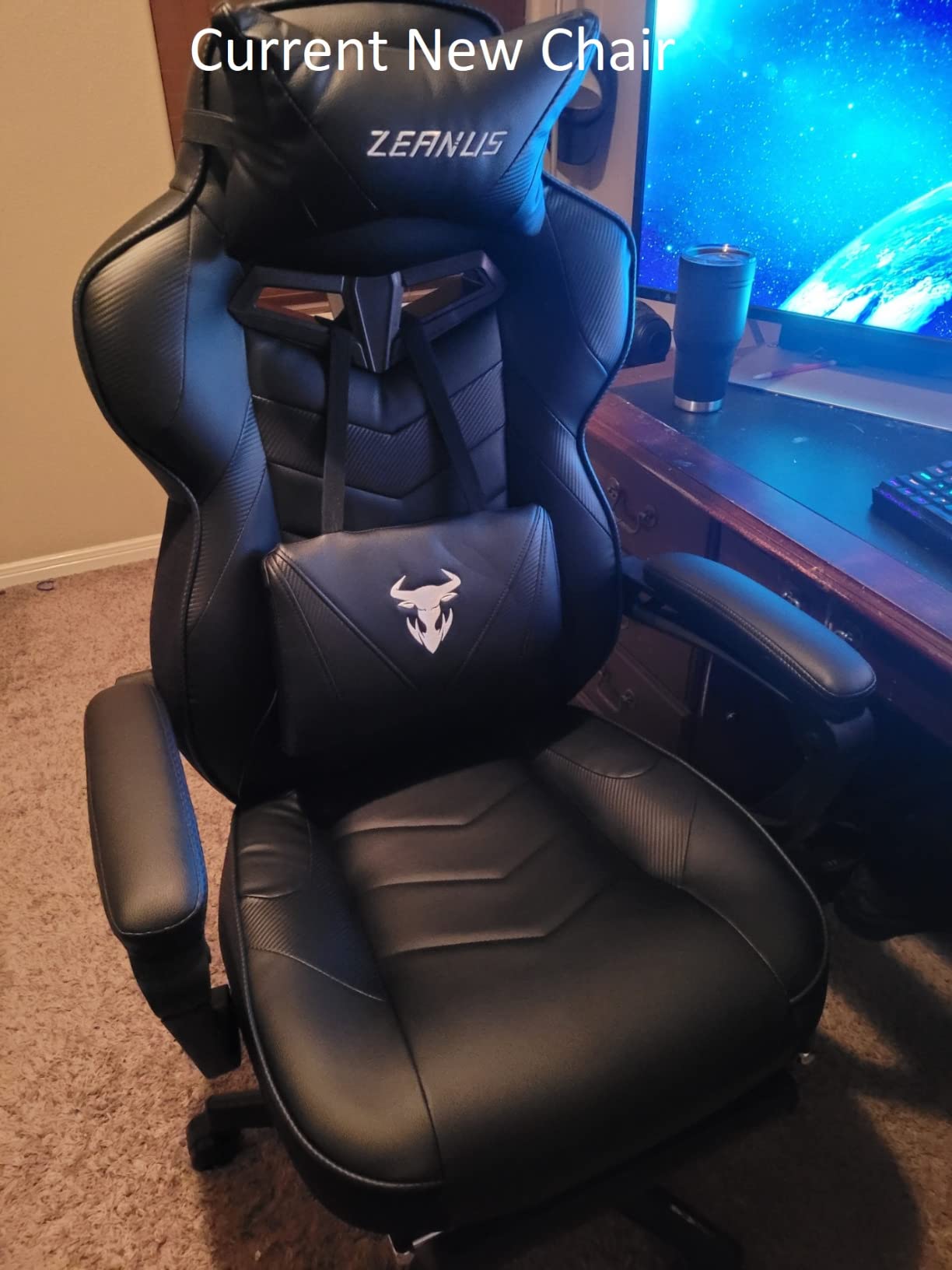 $33/mo - Finance Zeanus Gaming Chairs for Adults Ergonomic Computer ...