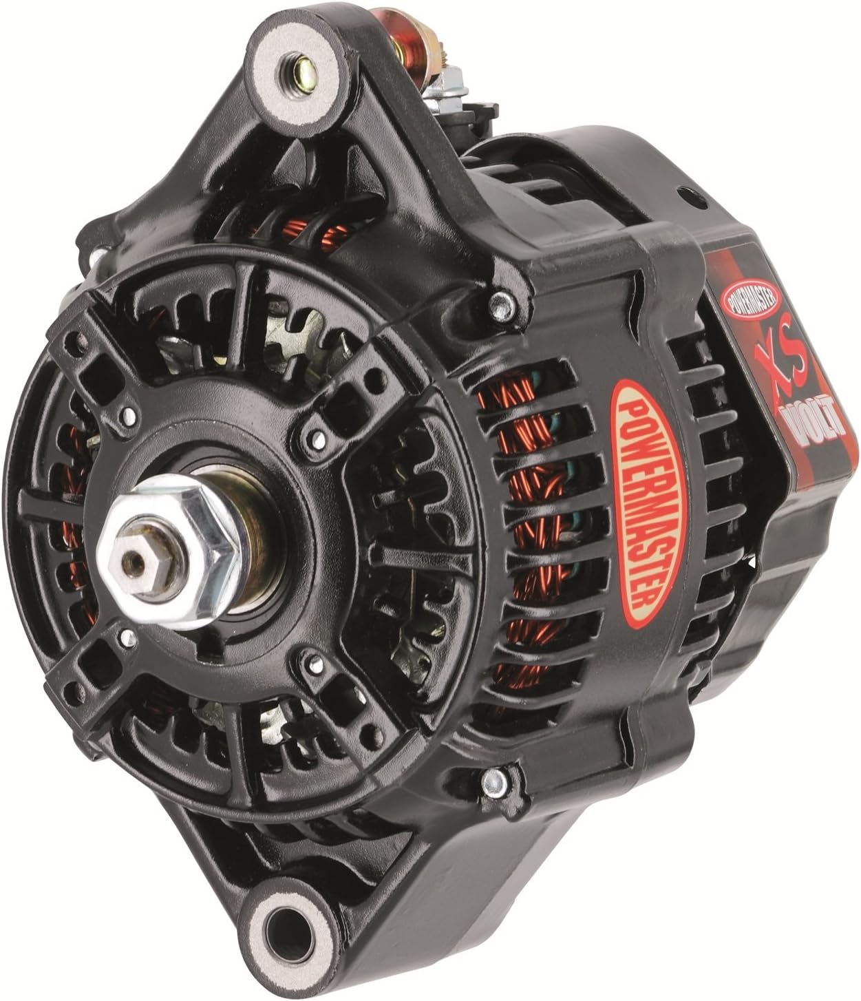 Amazon.com : Powermaster - Alt Denso Race 118mm Black 150A XS Volt ...