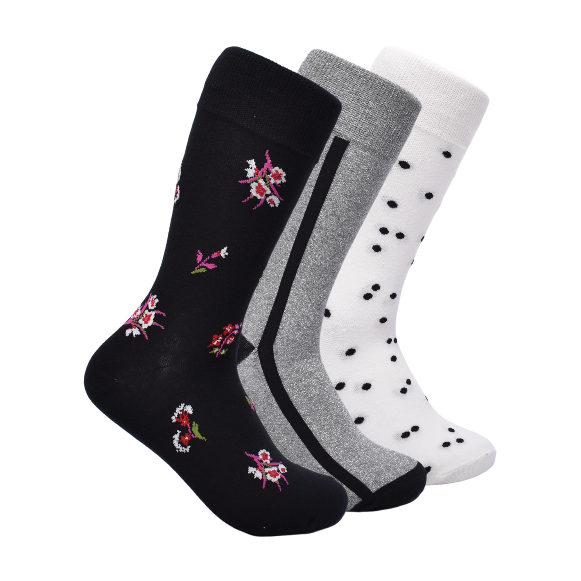 Amazon.com: kate spade new york Women's 3-Pack Fall Garden Crew Socks ...