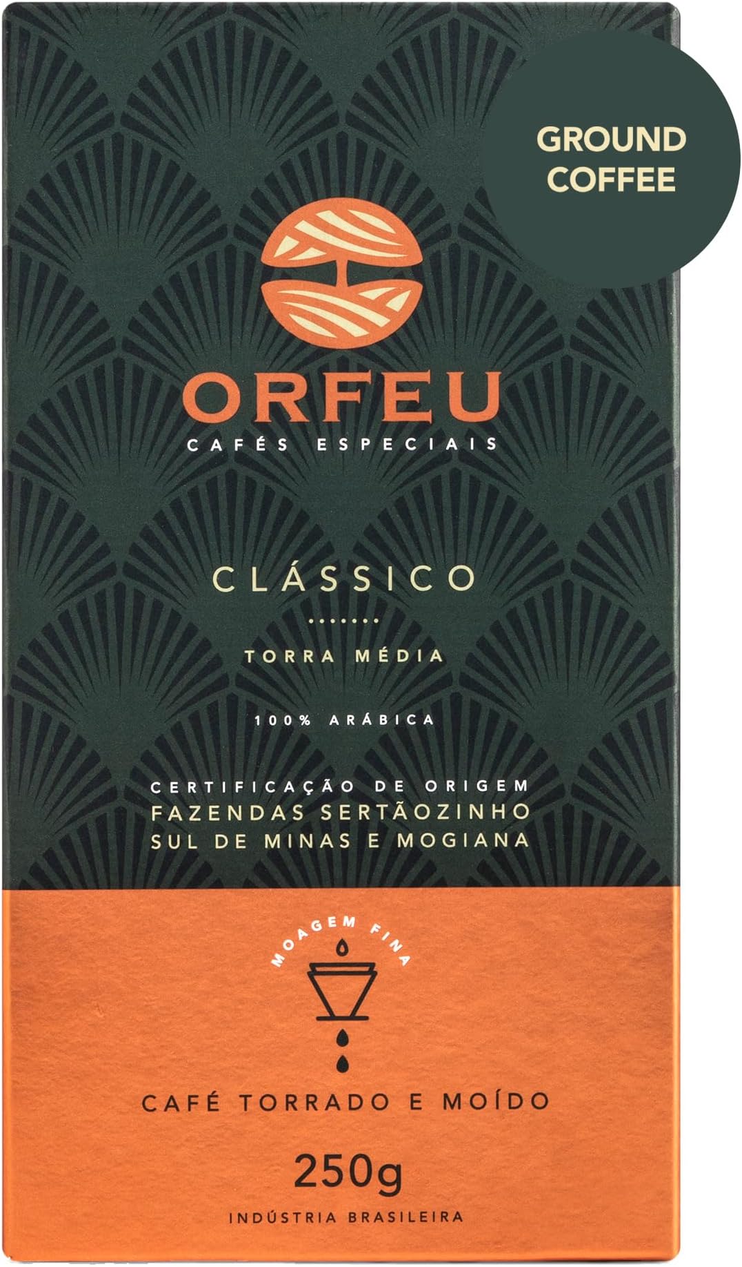 Amazon.com : ORFEU - Special Coffee Classic Roasted and Ground - 100% ...