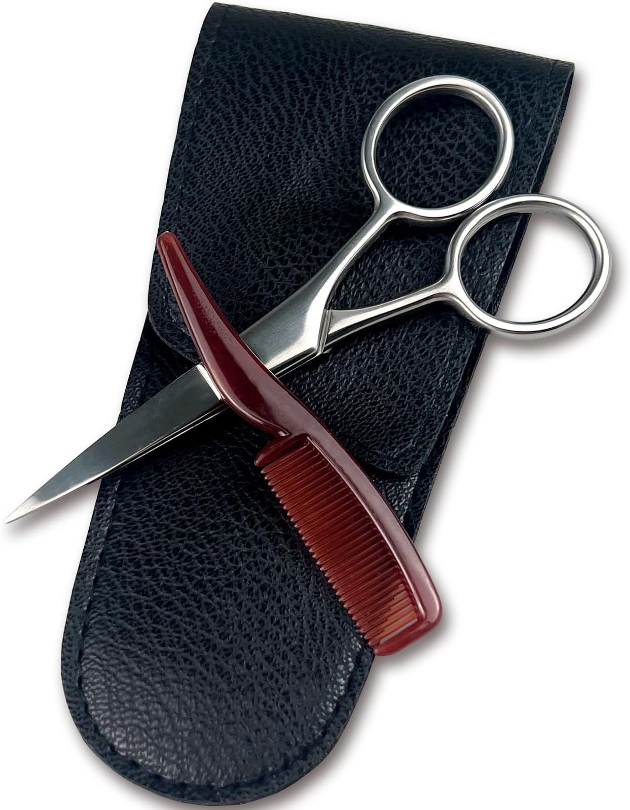 Amazon.com: Mustache Grooming Kit - Mustache Scissors for Men for ...