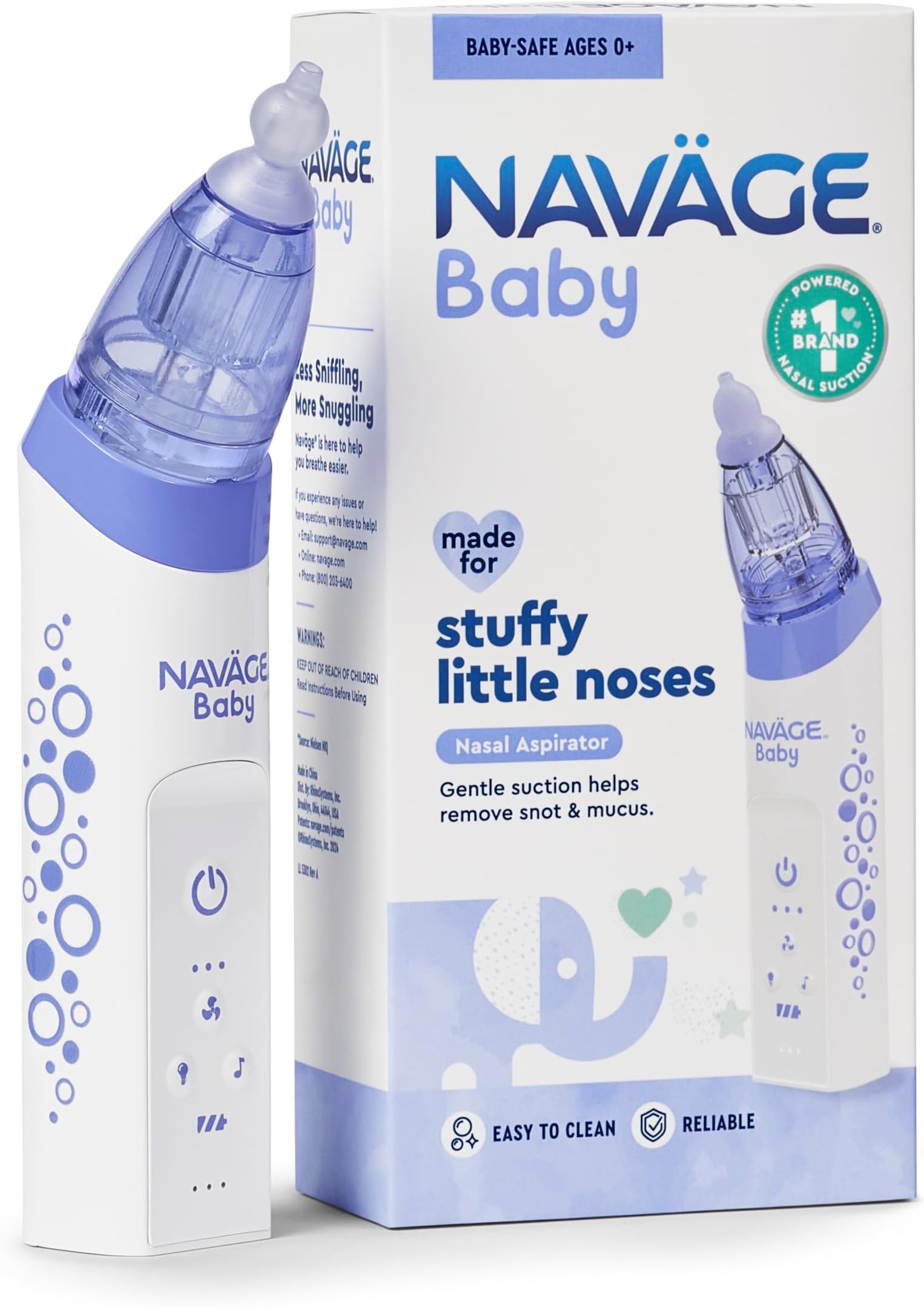 Amazon.com : Frida Baby Electric NoseFrida Nasal Aspirator for Baby ...