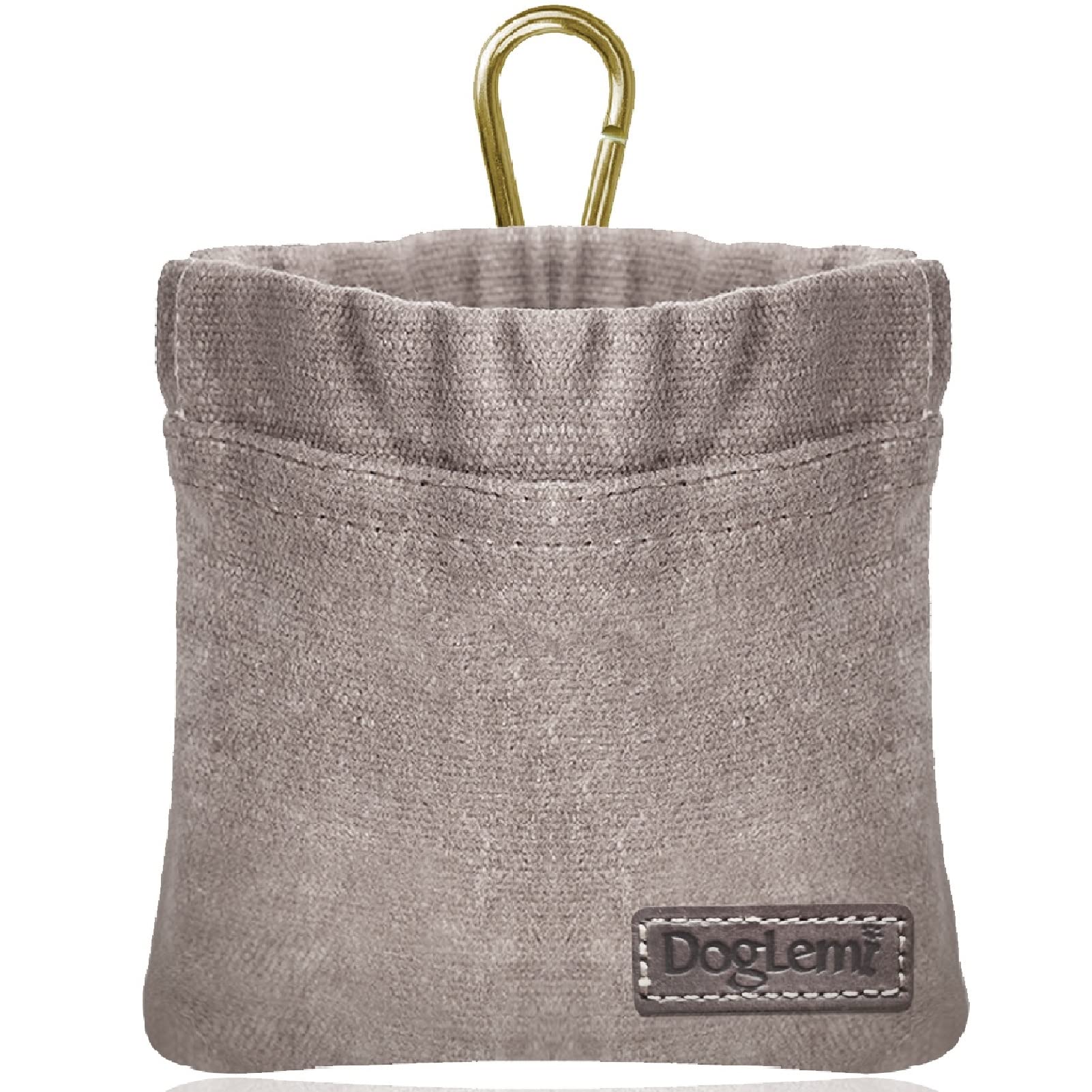 Small Dog Treat Pouch Bag, Hand-Free Dog Treat Bag with Automatic ...