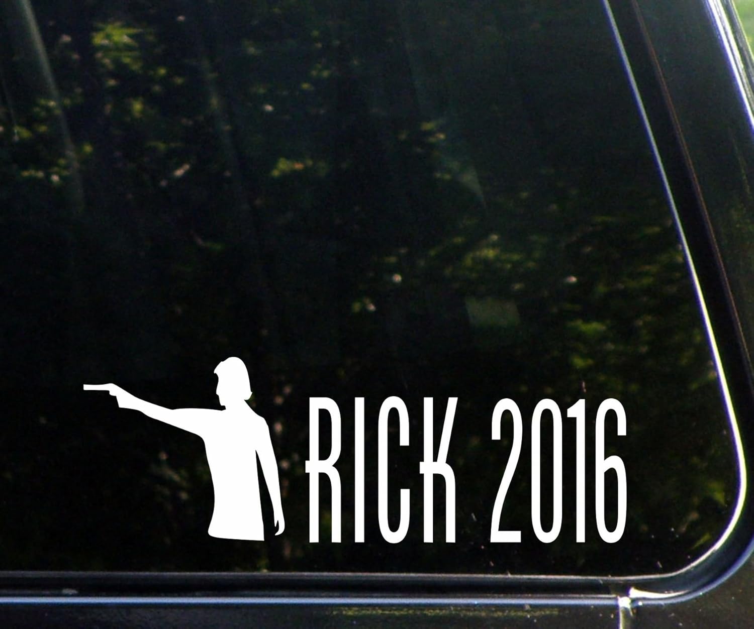 Amazon.com : Rick for President 2016 (8-3/4" x 3") Funny Die Cut Decal ...