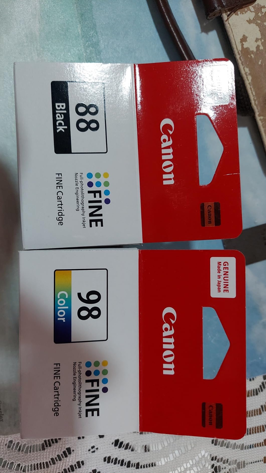 PG 88 & CL 98 Ink Cartridge Compatible with Canon Printer E500 E510 ...