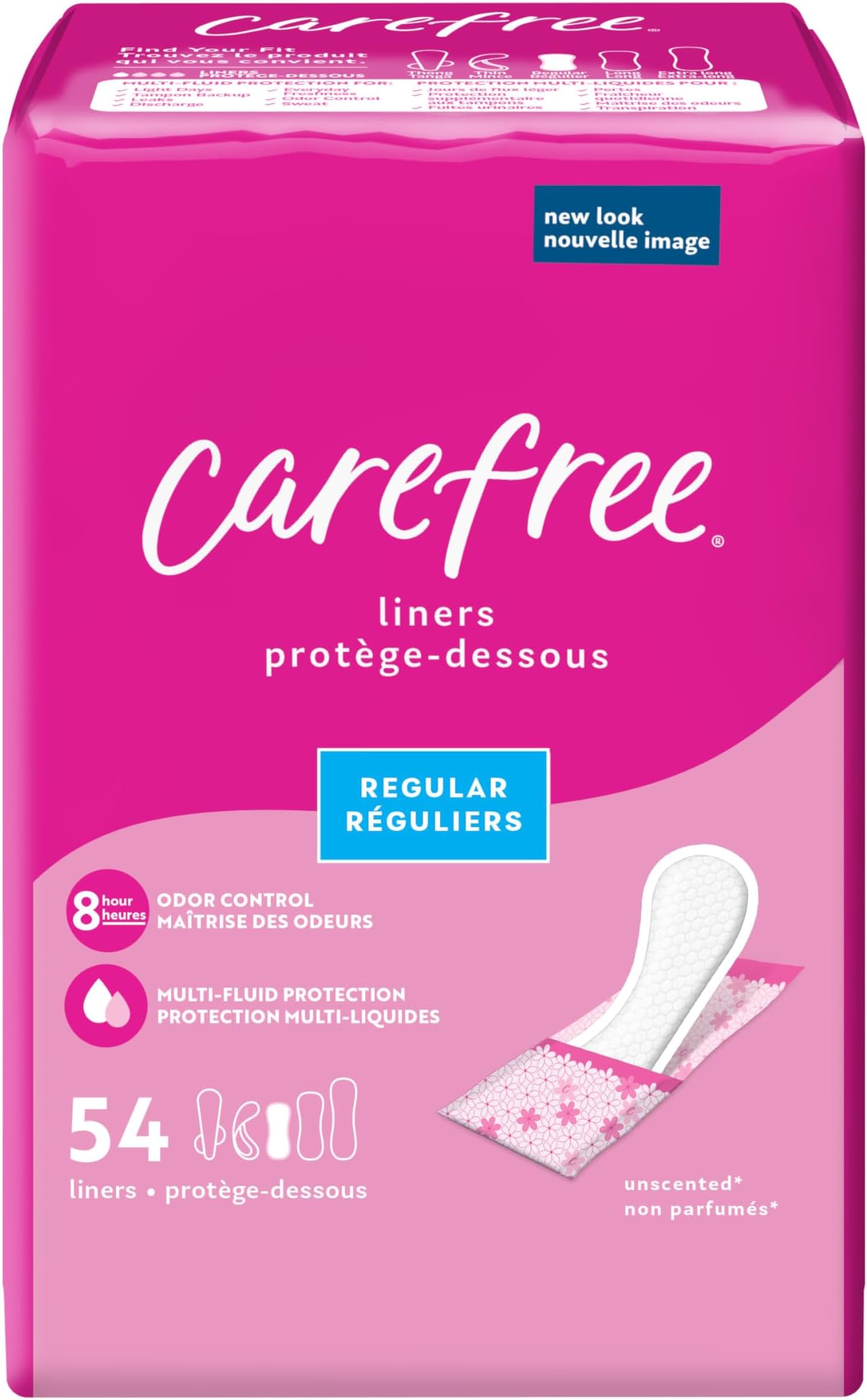 Amazon.com: Always 3-in-1 Xtra Protection, Daily Liners for Women ...