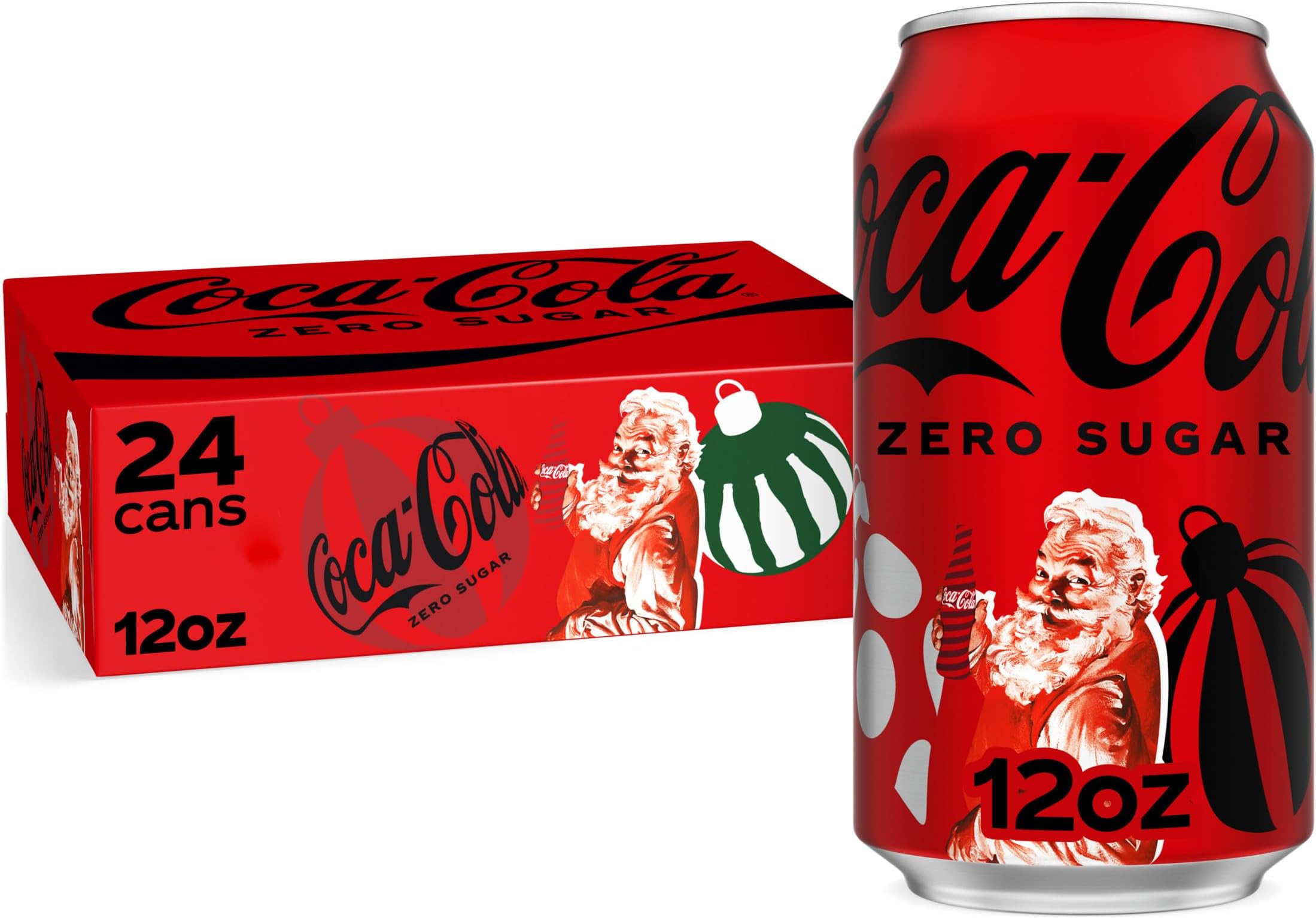 Amazon.com : Coke Zero Sugar Cola Soda, 12 oz, 24 Pack (Package May ...