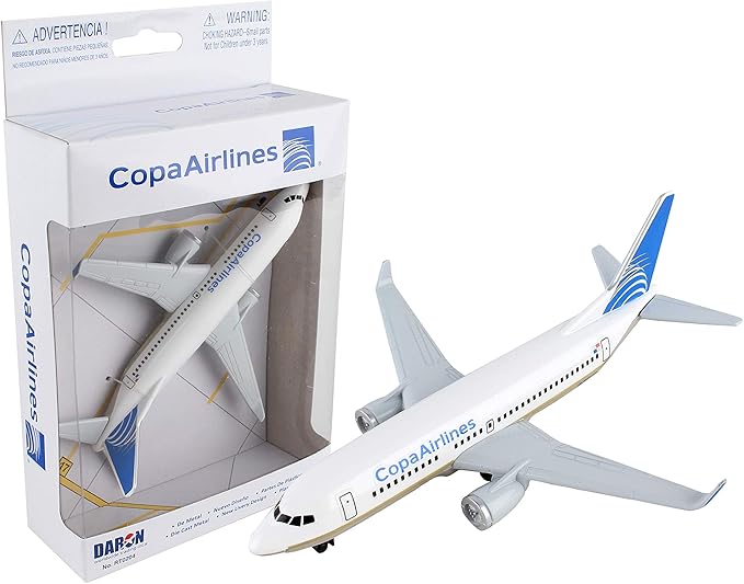 Amazon.com: Daron Toy Airplane – Copa Airlines – Die-Cast Metal Model ...