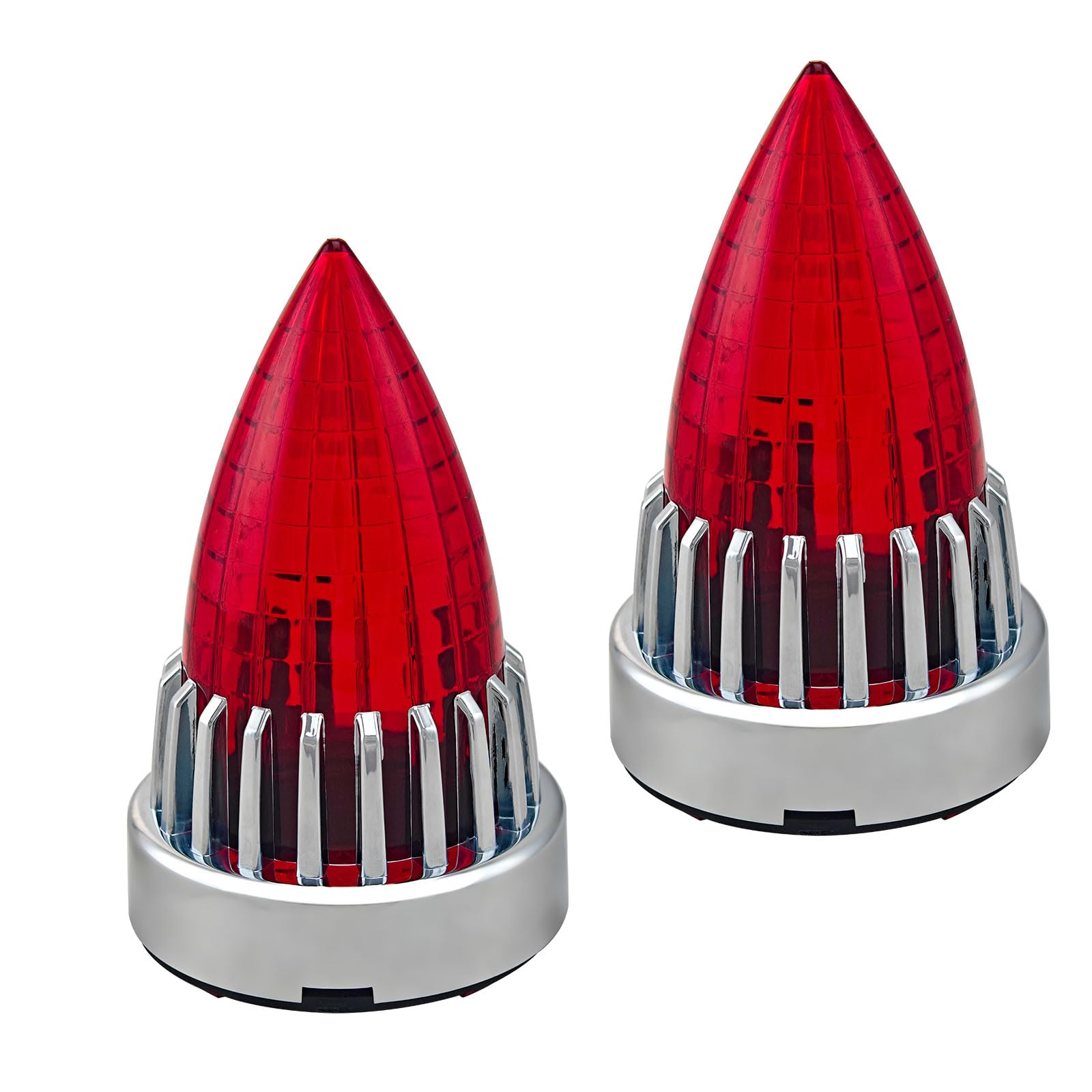 FATECIM 2 Pcs 3 1/4" Bullet Turn Signal Light Supersonic Replacement ...