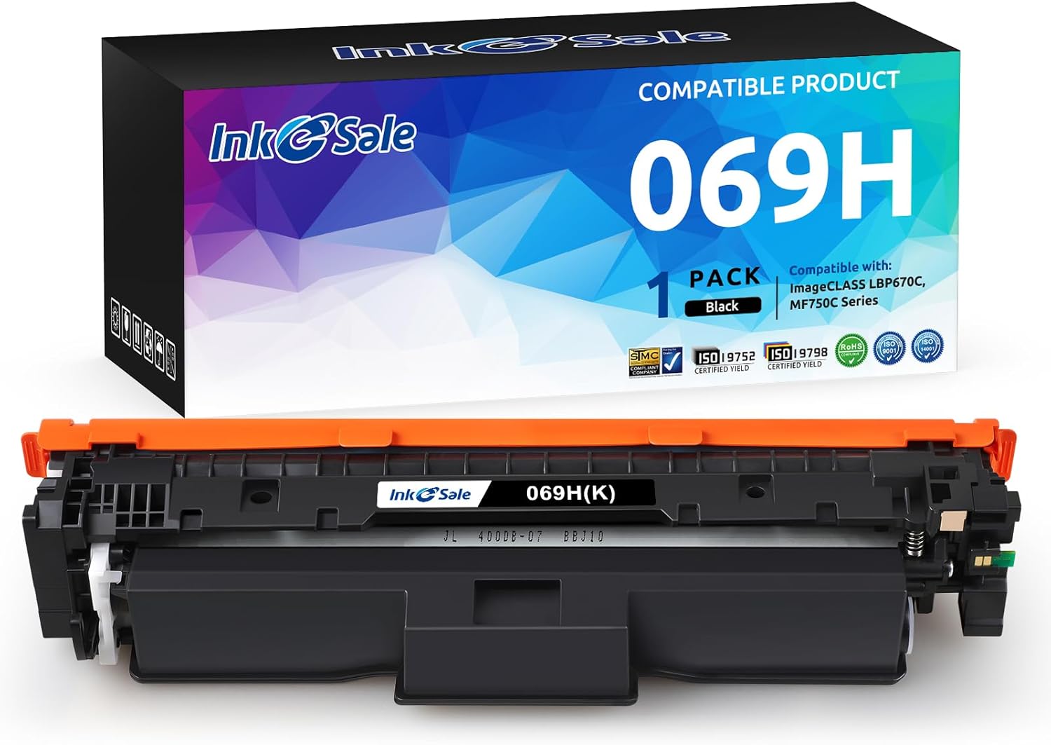 Amazon.com: 069H 069 Black Toner Cartridge High Capacity Compatible ...
