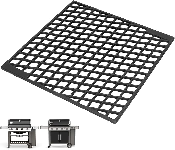 Amazon.com : PETKAO 7670 Crafted Dual Sided Sear Grate for Weber ...