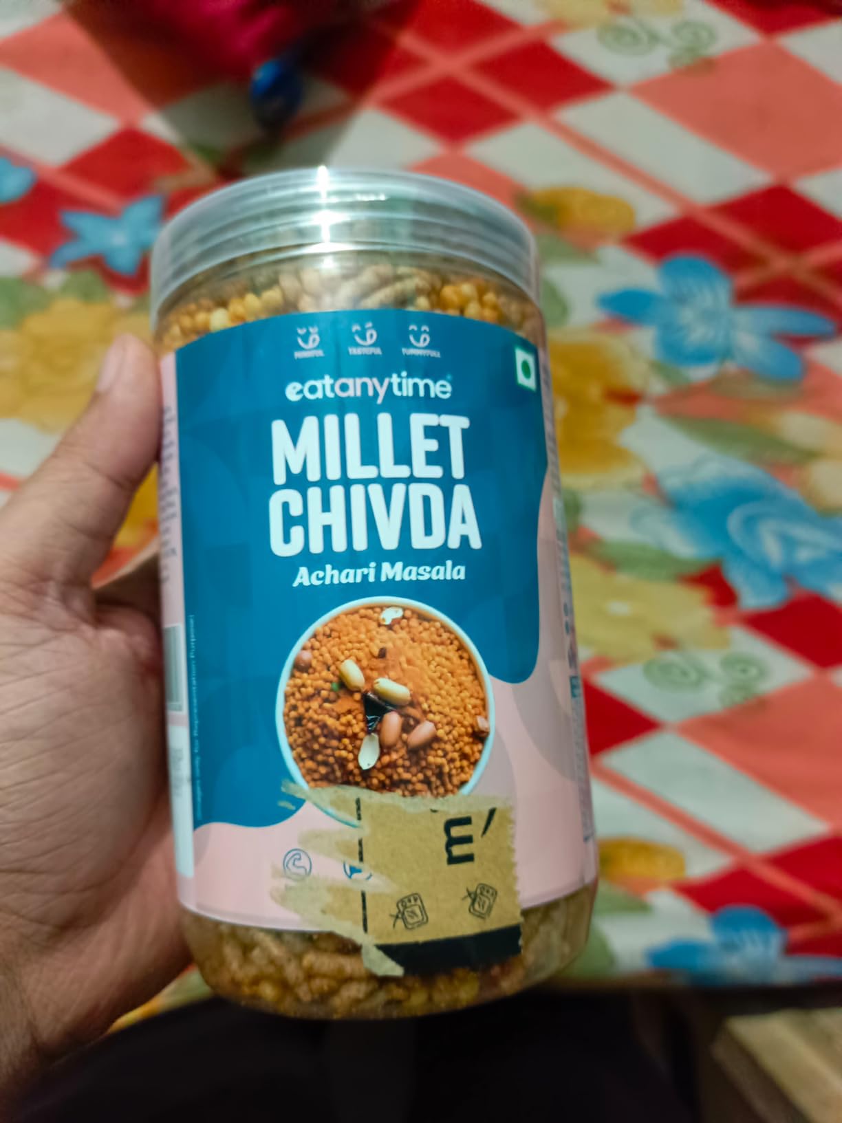 Eat Anytime Achari Millet Chivda | Spicy & Tangy Pickle-Flavored ...