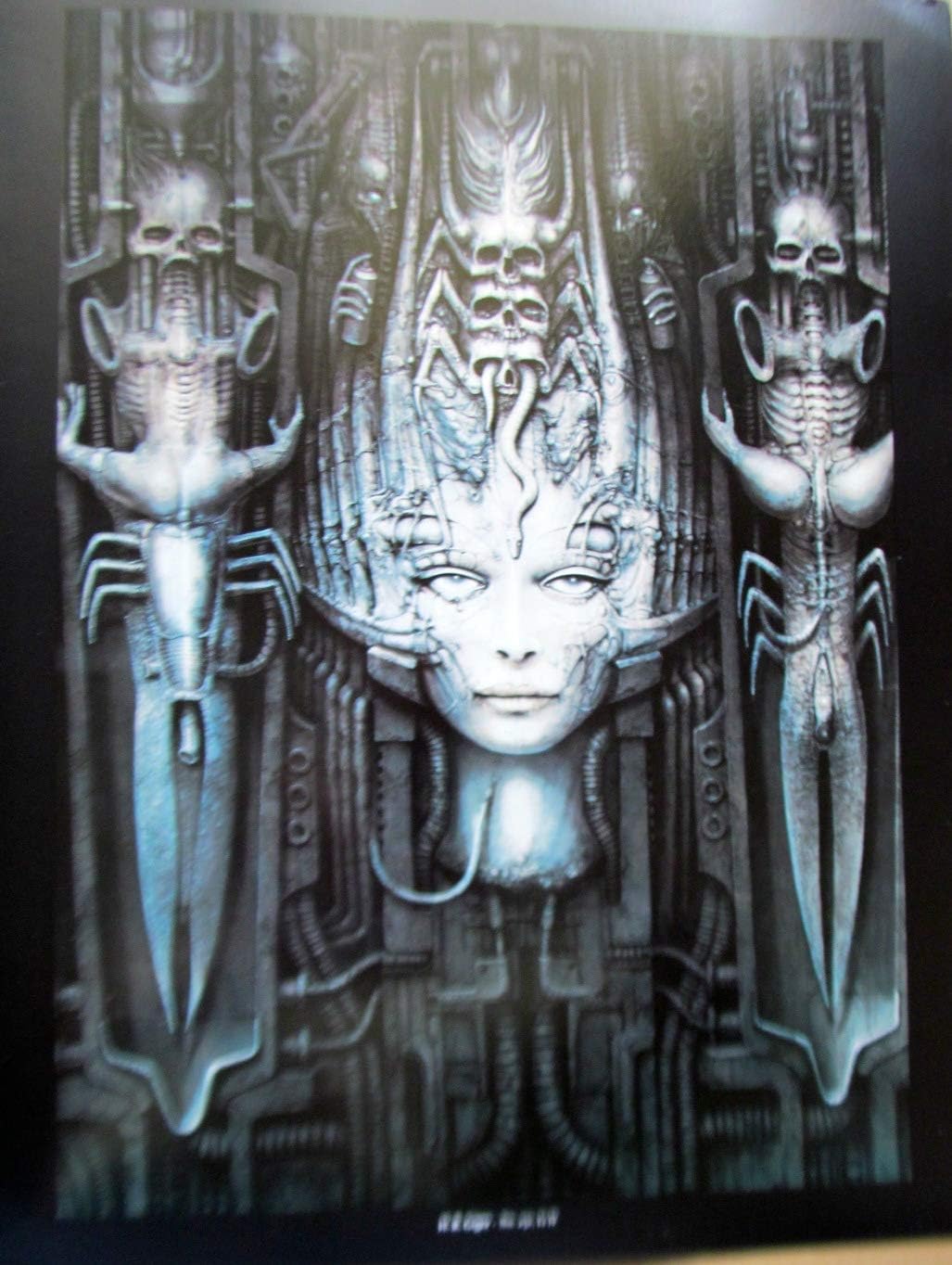 Amazon.com: H R Giger Li II Poster 15x12 Offset Lithograph: Posters ...