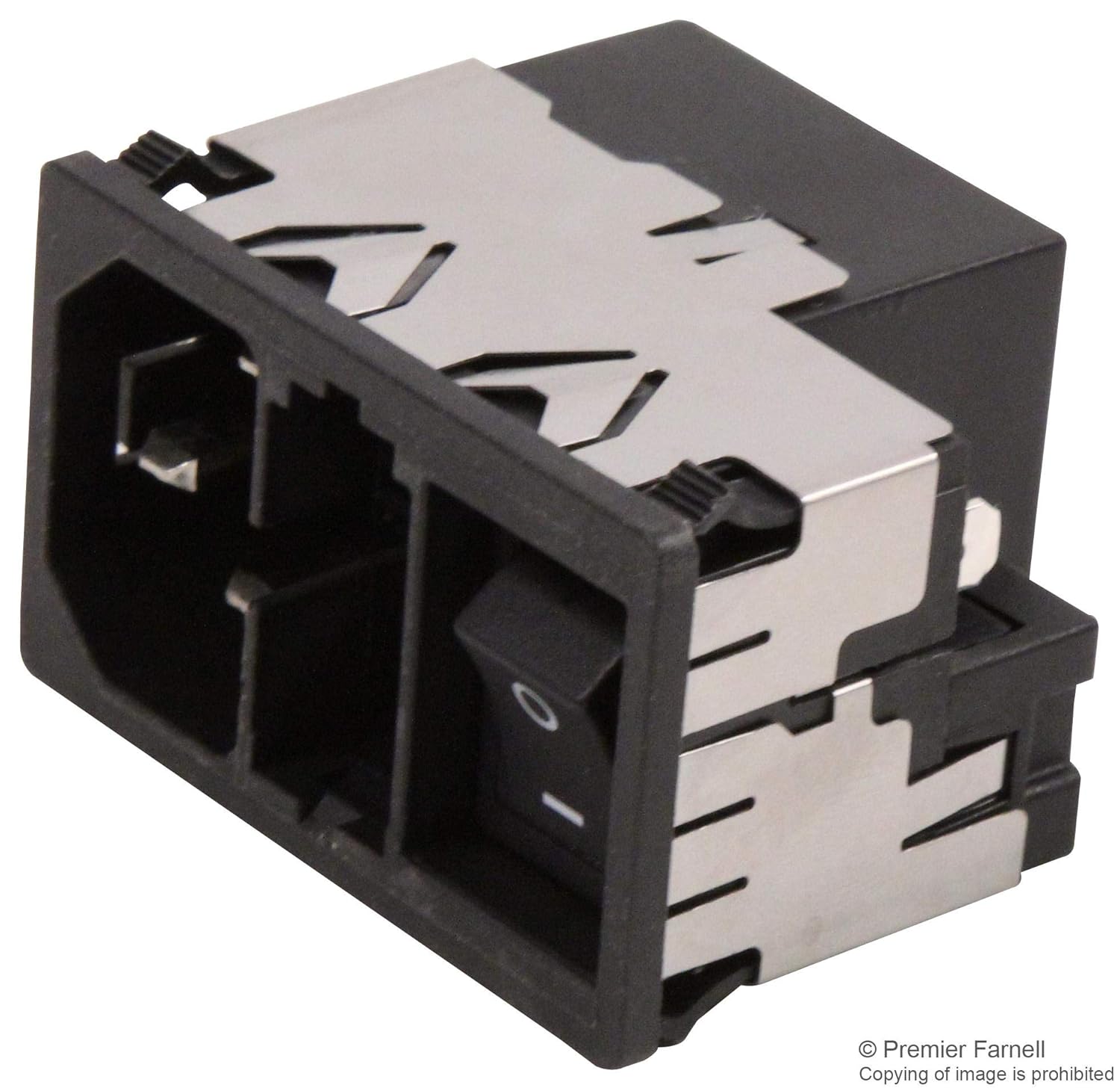 KMF1.1291.11 - Power Entry Connector, 1-Pole Fuse Holder, Standard ...