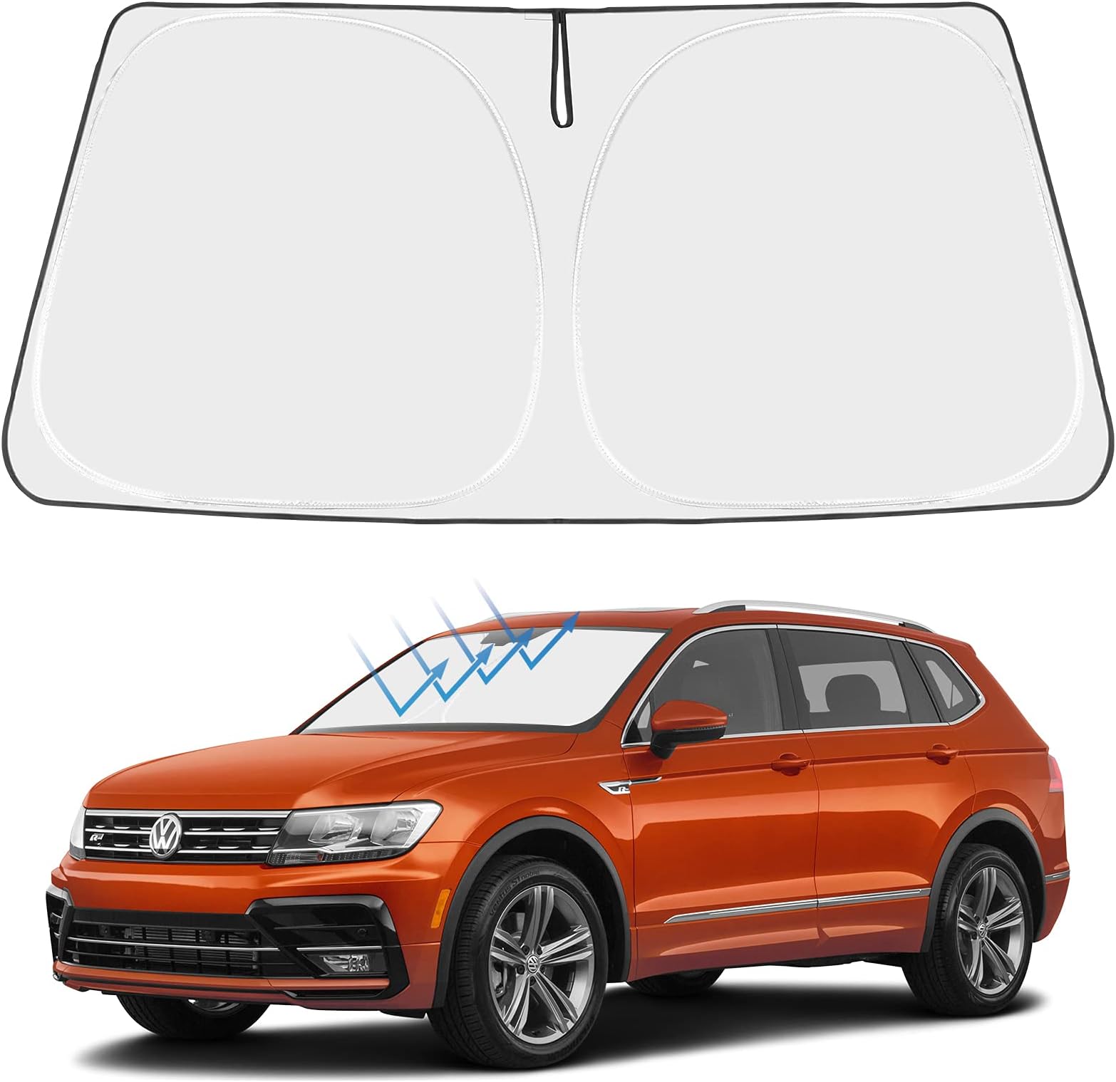 Amazon.com: Volkswagen Sun Visor - 5NA064-366 : Automotive