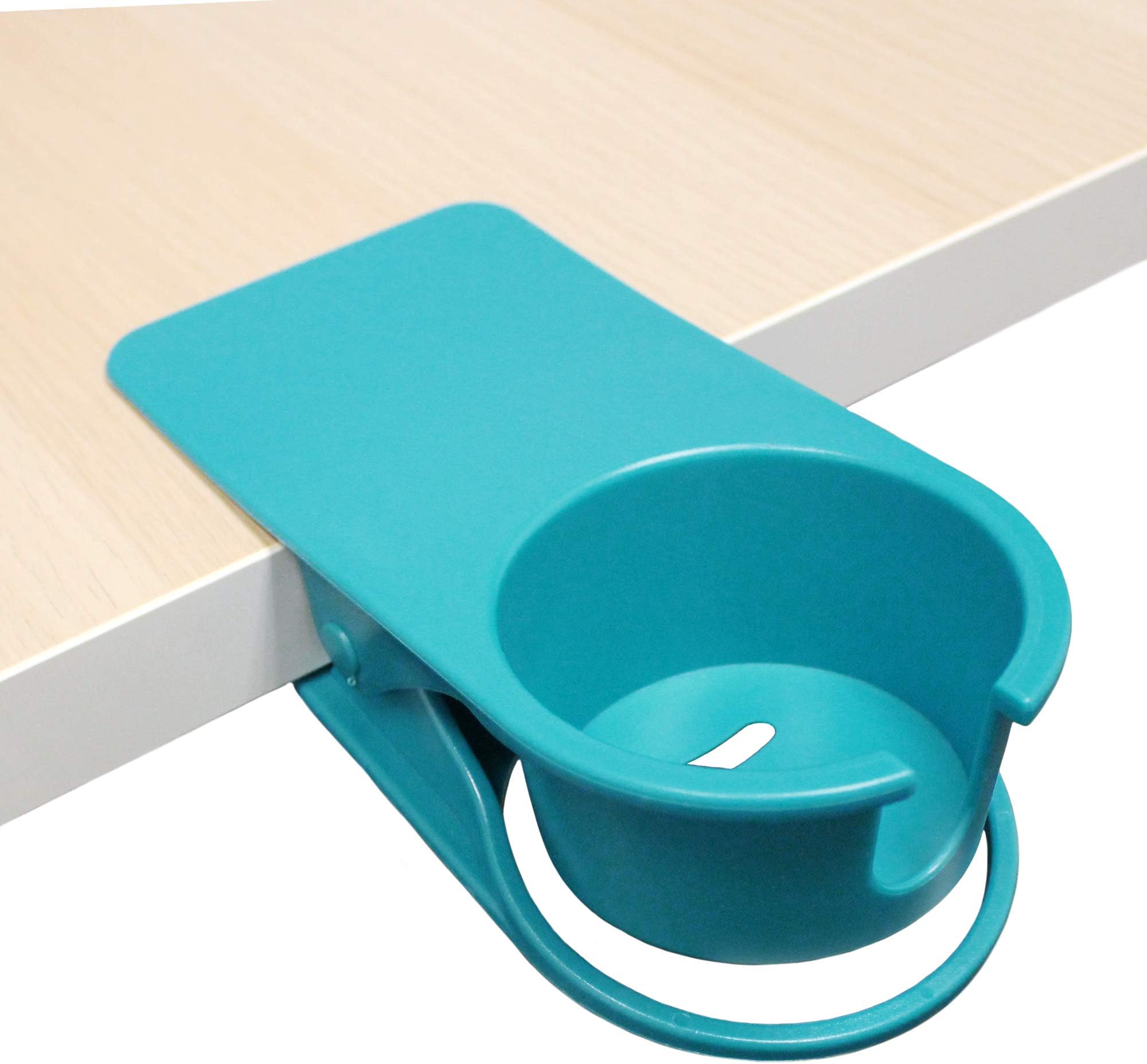 Amazon.com: Twinsisi Drinking Cup Holder Clip - Home Office Table Desk ...