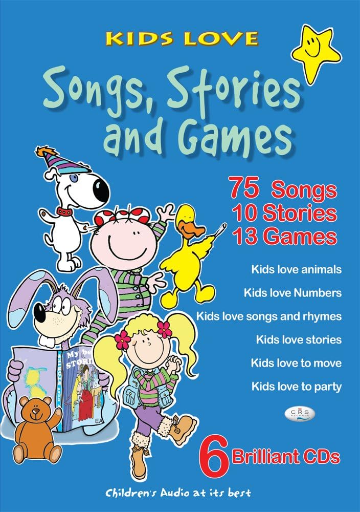 Kids Love Songs, Stories and Party Games 6 CD Pack: Kids Now: Amazon.ca ...