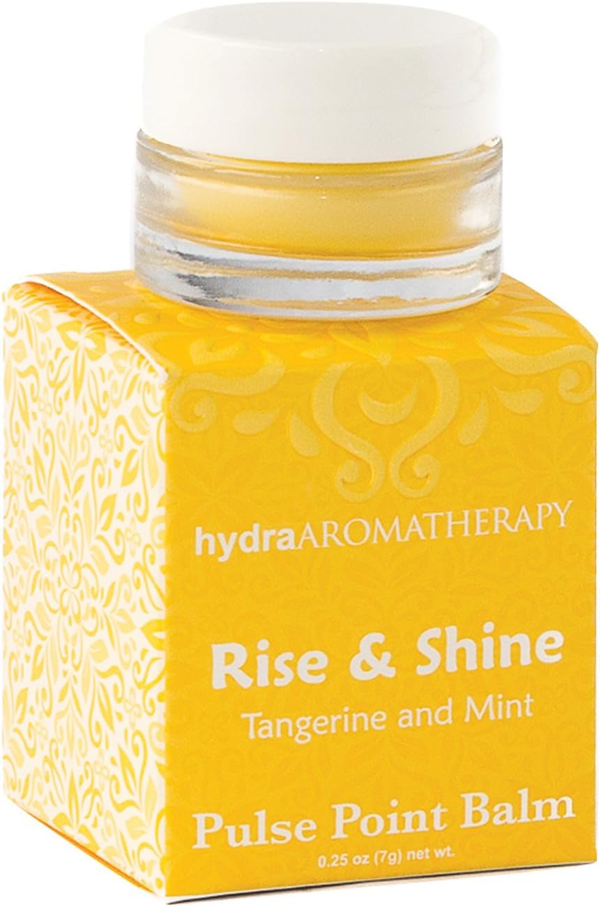 Amazon.com: hydraAromatherapy Rise & Shine Pulse Point Balm : Health ...