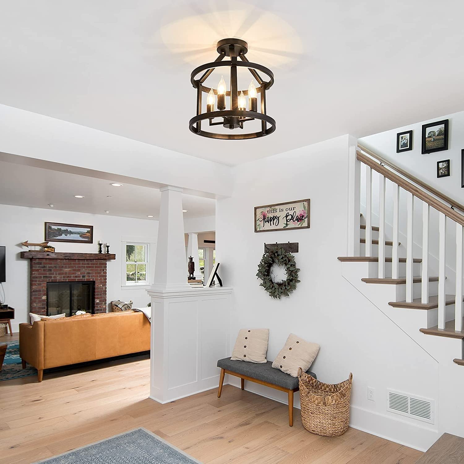 Farmhouse Foyer Lighting Ideas 50 Farmhouse Lighting Ideas For Every