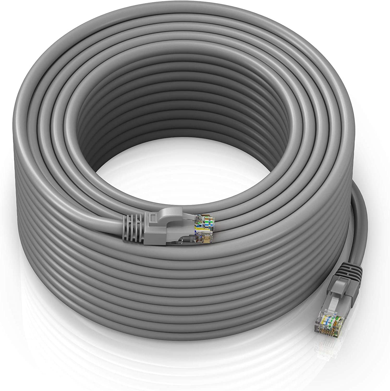 30 Meter CAT 6 Ethernet Patch Cable, RJ45 Computer Network Cord, Cat 6 ...