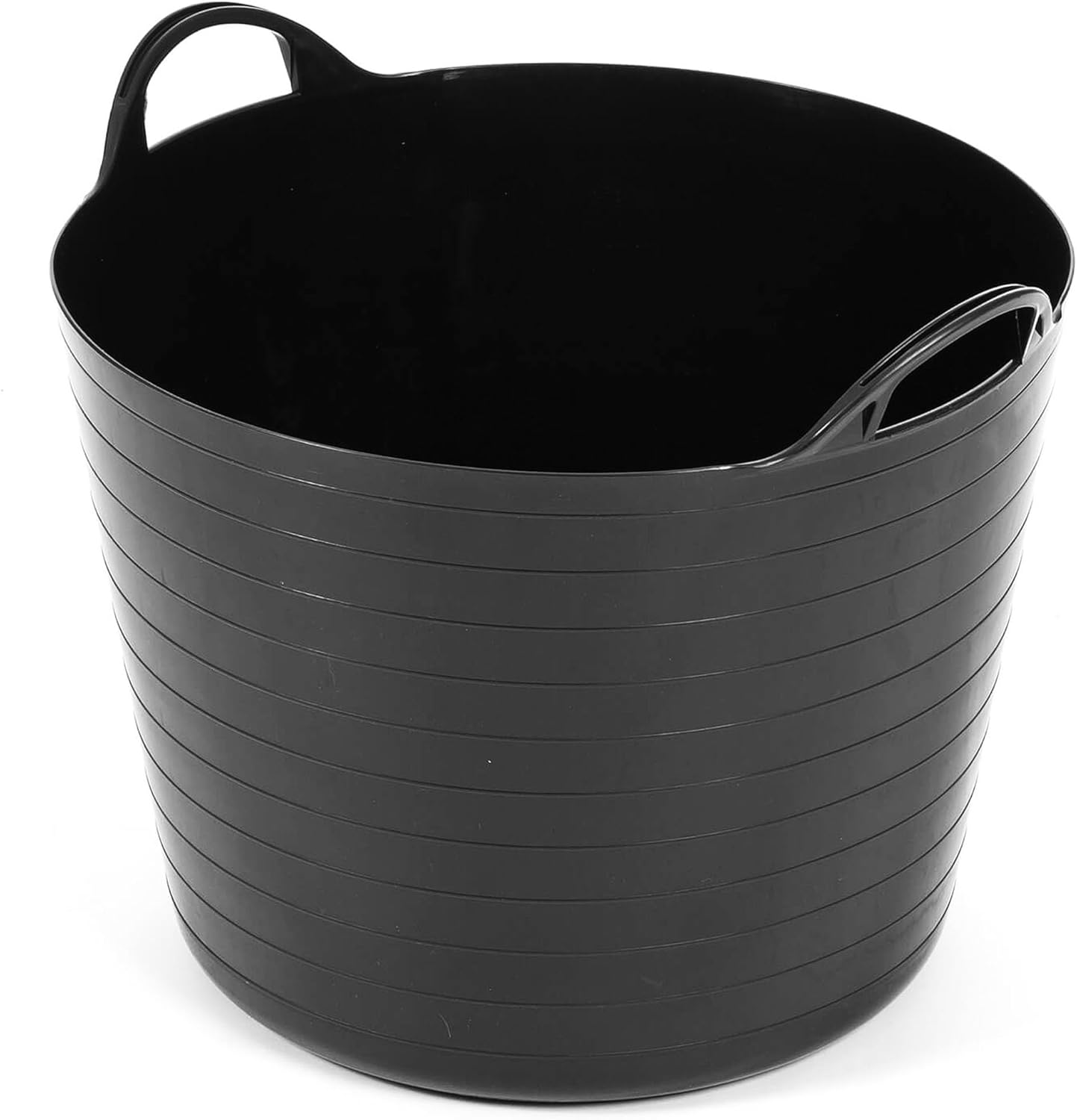 STORM TRADING GROUP Black 40 Litre Strong Large Flexi Tub Rubble ...